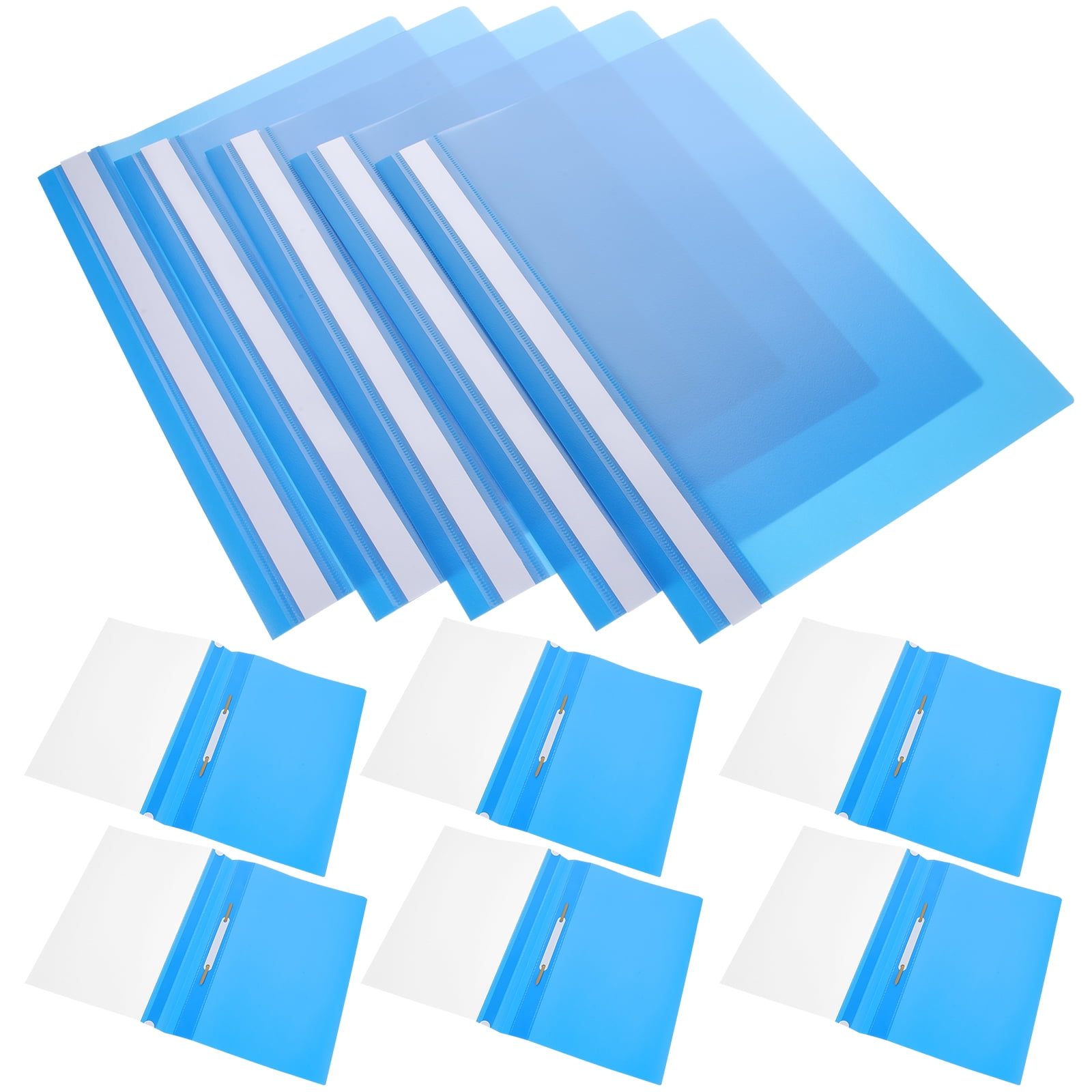 15pcs Plastic File Organizer Folders Office File Folders Document ...