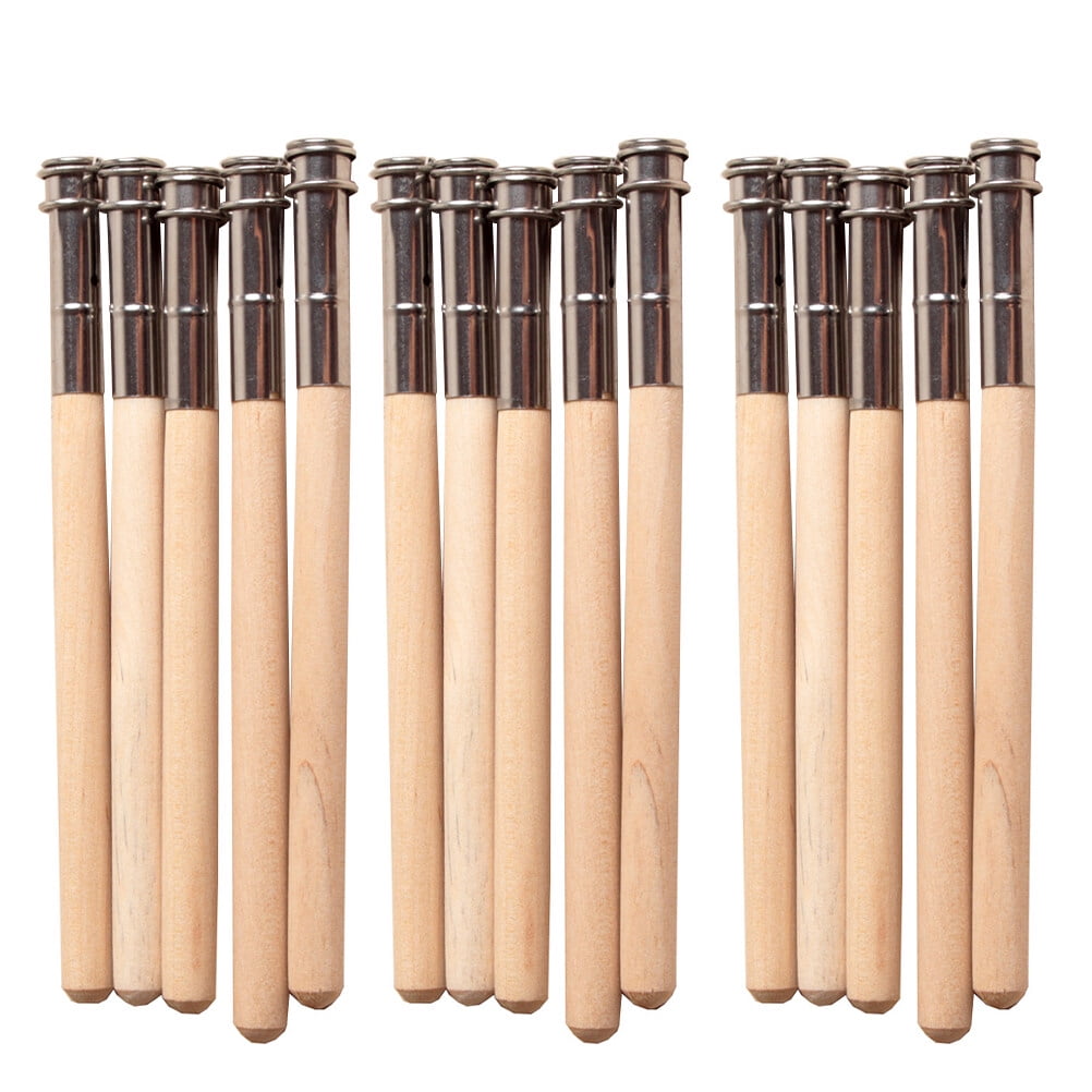 15pcs Portable Single-headed Pencil Lengtheners Pencil Extenders ...