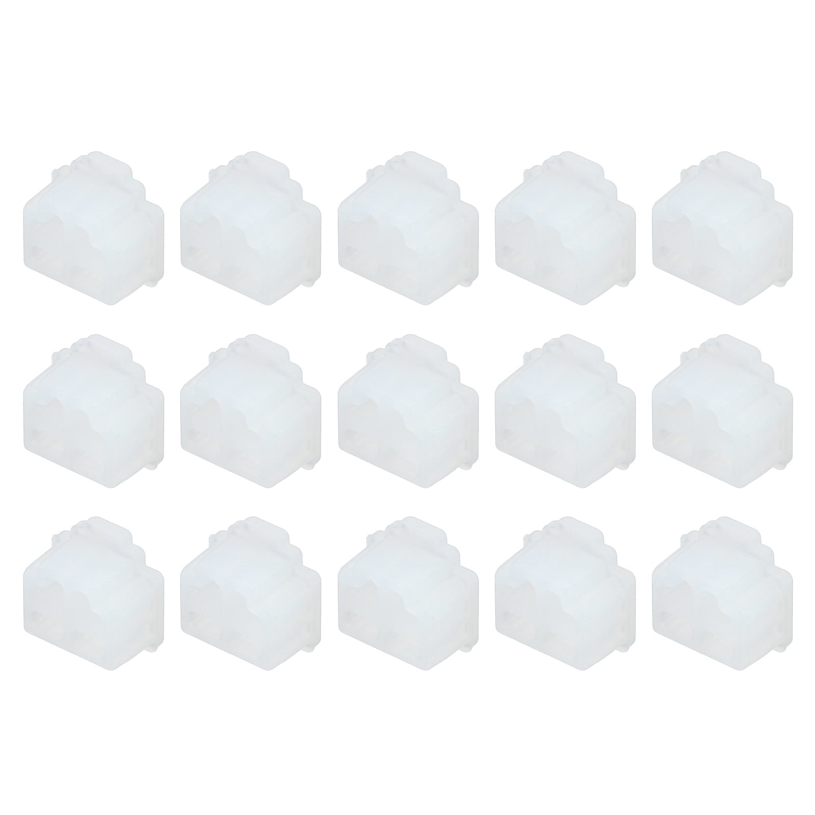 15pcs RJ11 Port Duct Covers Cap Silicone Plugs Protector for Phone Jack ...