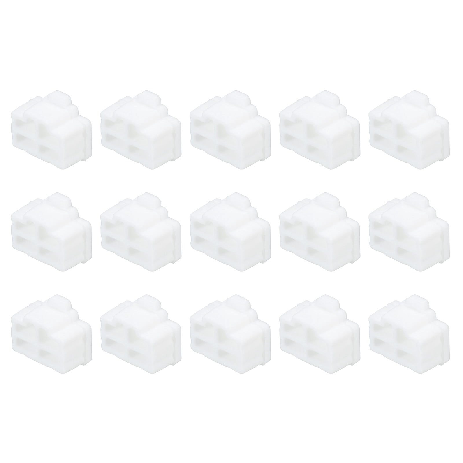 15pcs RJ45 Port Duct Covers Caps Plugs Protector for Laptop PC Ethernet ...