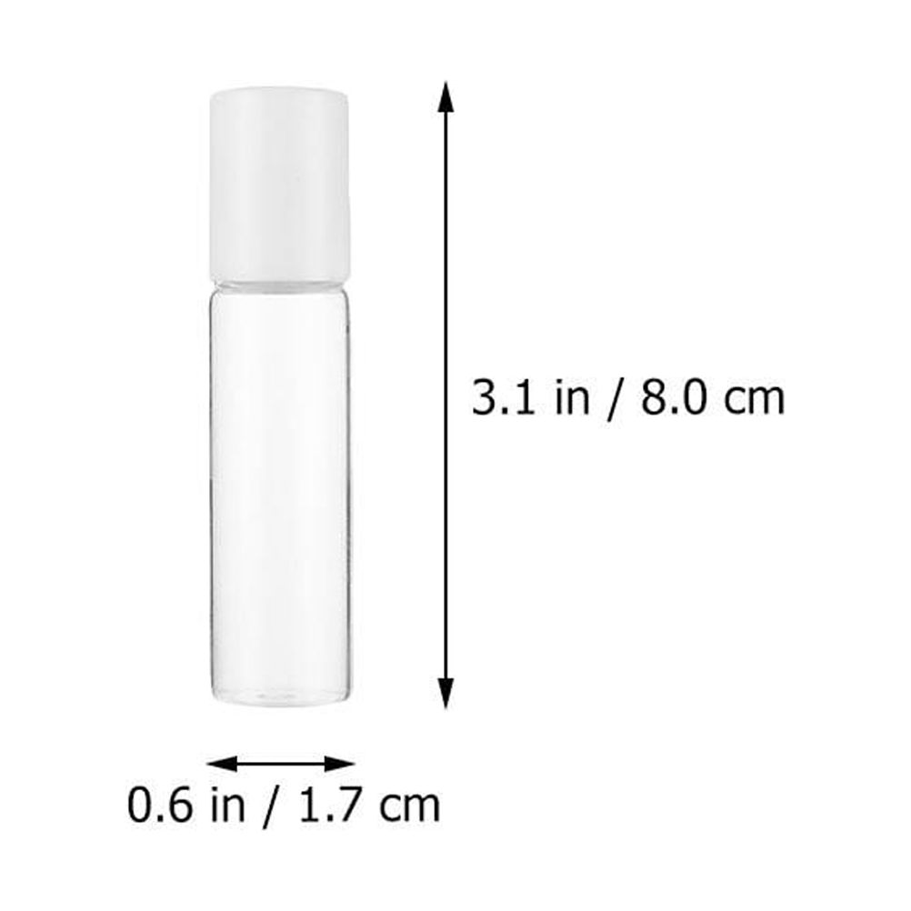 15pcs Roll On Glass Bottles Reusable Perfume Sub Bottles - Walmart.com