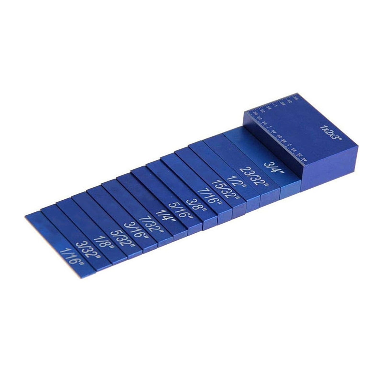 15pcs Setup Blocks Height Gauge Set Precision Aluminum Setup Bars For ...