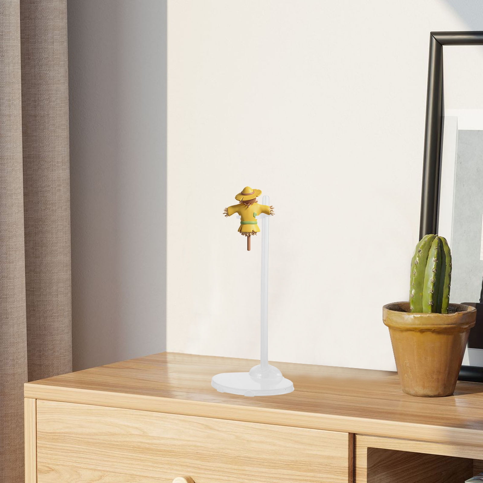 15pcs Stand Dolls Display Holder Transparent Model Support Frame Action ...