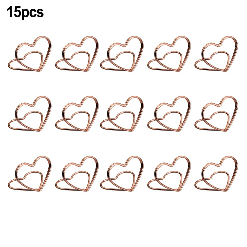 15pcs Table Number Stands Number Card Holders Clip Photo Stand Wedding ...