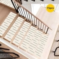 15pcs Vertical Stripe Print Stair Treads, Non-Slip Stair Carpets ...