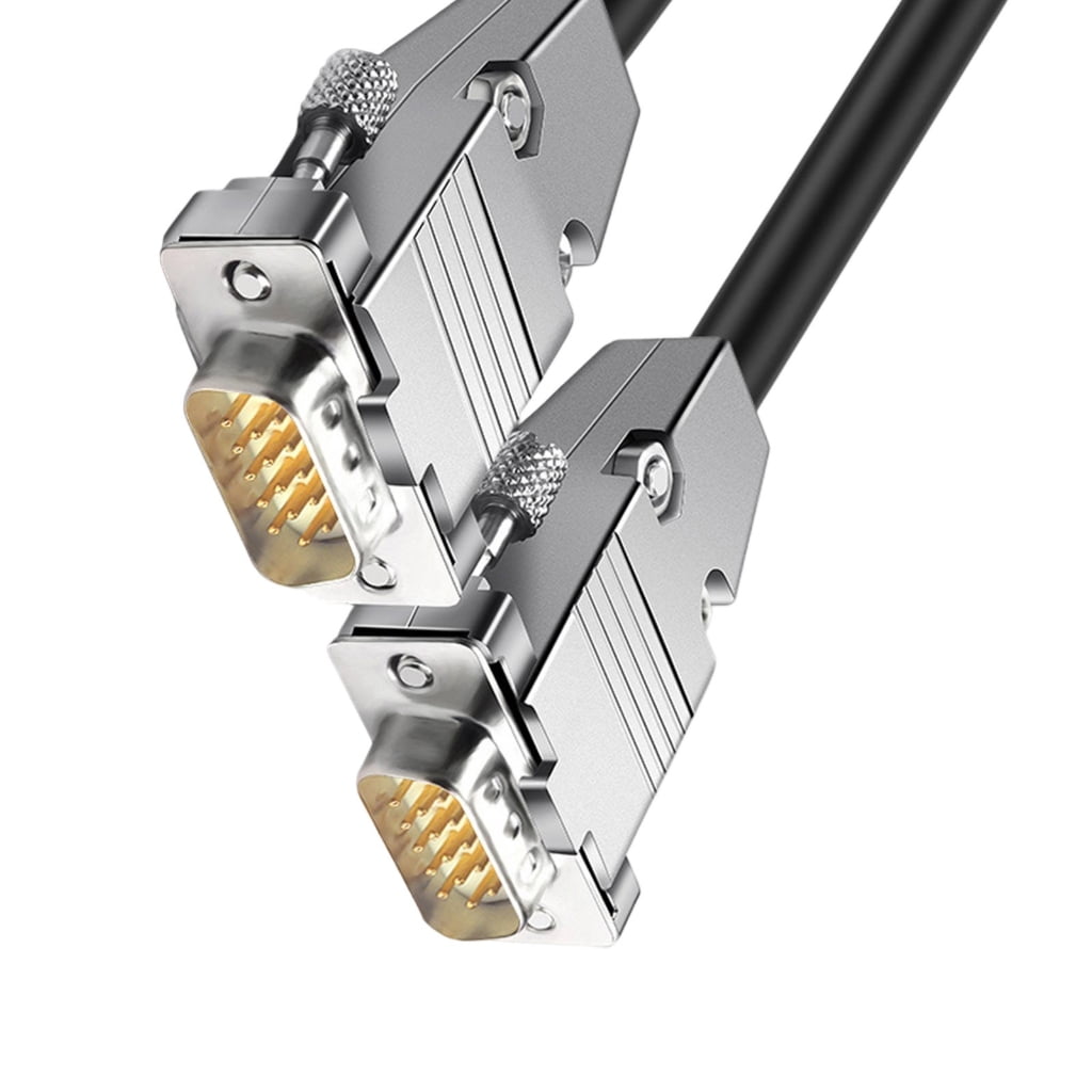 15pin SVGA Cable HDB15 Male/Female Connector 150cm Double Shielded ...