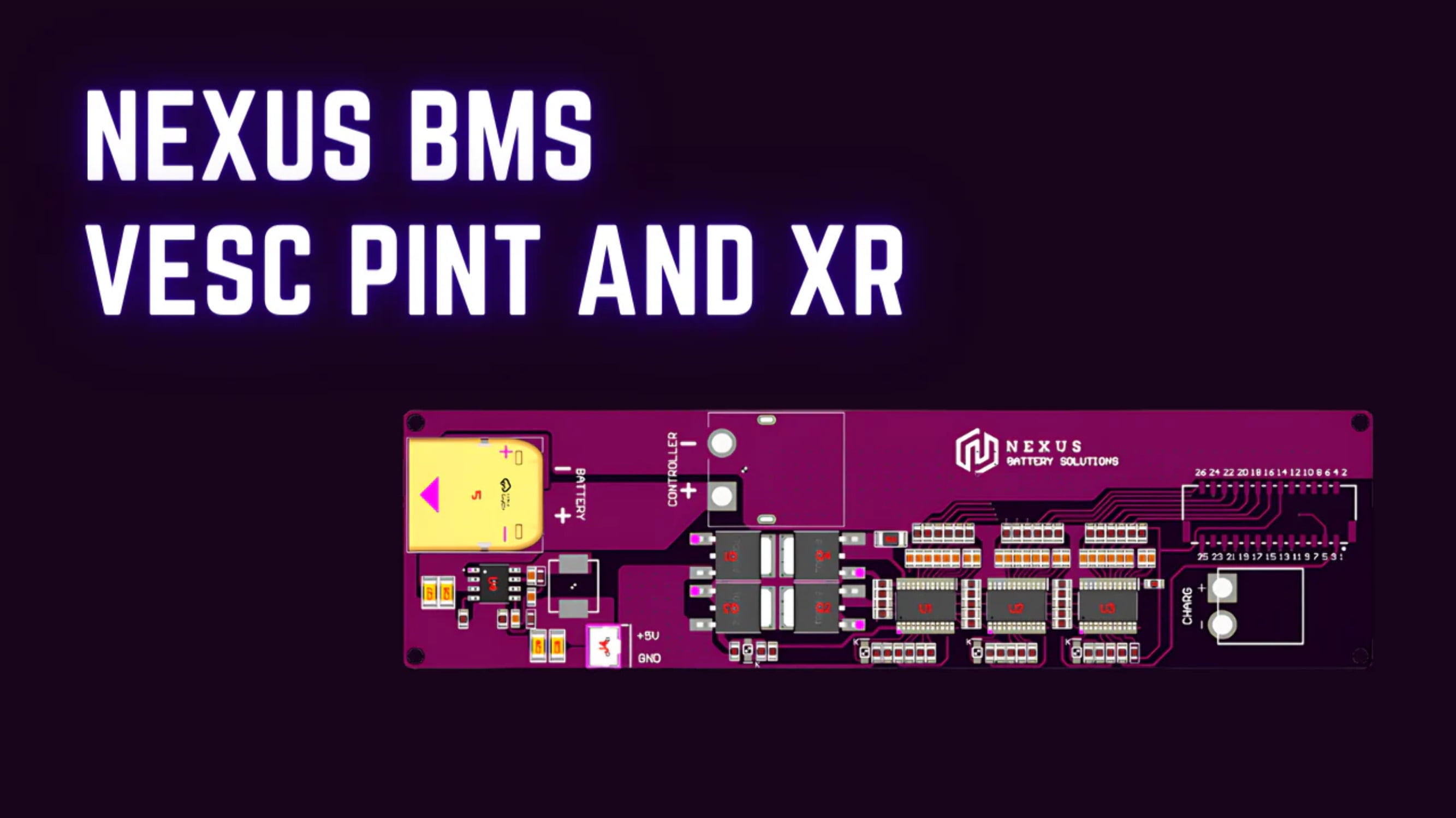 15s Nexus BMS V2,Pint and XR, VESC, Charge Only BMS - Walmart.com
