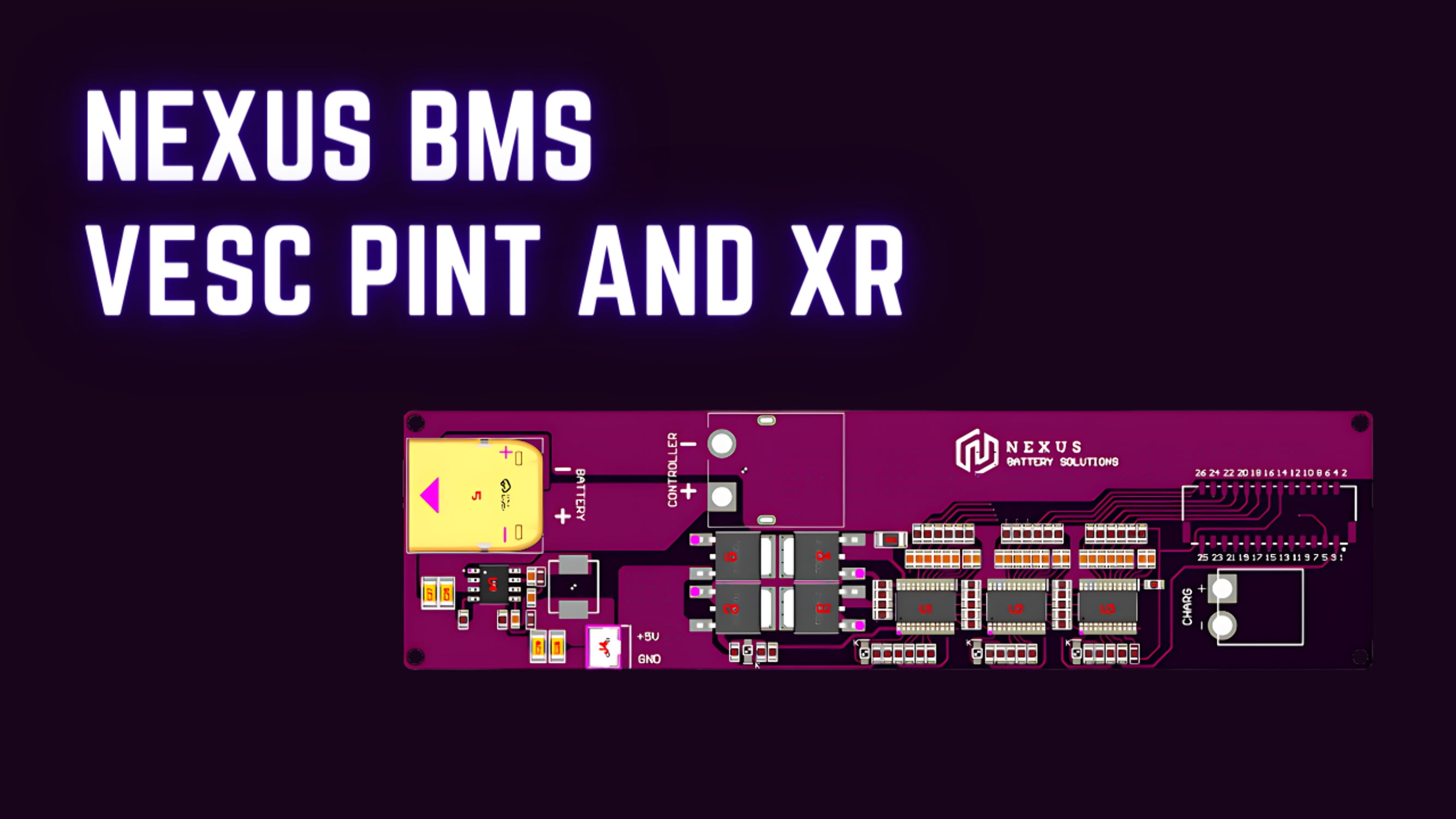 15s Nexus BMS V2,Pint and XR, VESC, Charge Only BMS - Walmart.com