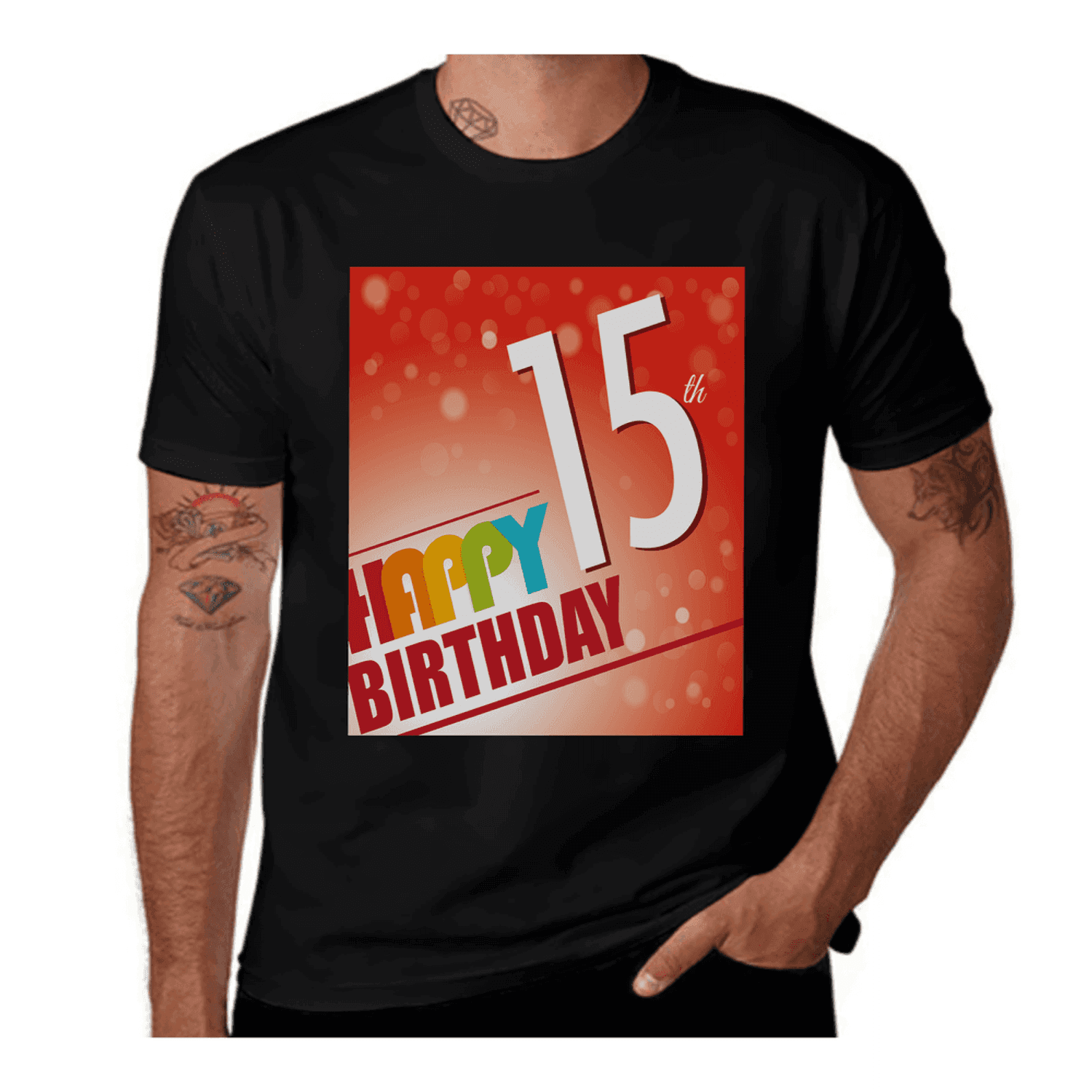 15th Birthday Concept-15th Birthday-Multicolor Casual Streetwea ...
