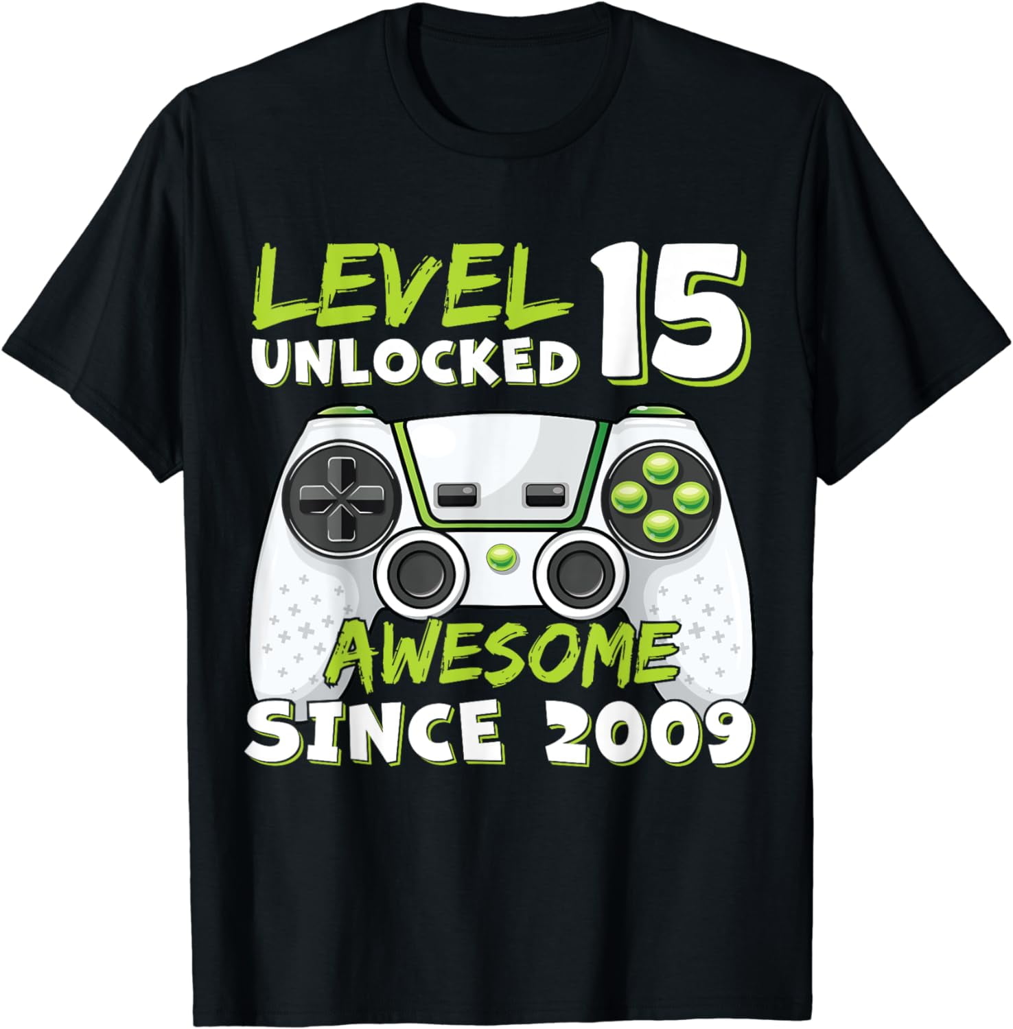 15th Birthday Decoration Boy 15yr 15 Year Old Birthday T-Shirt ...