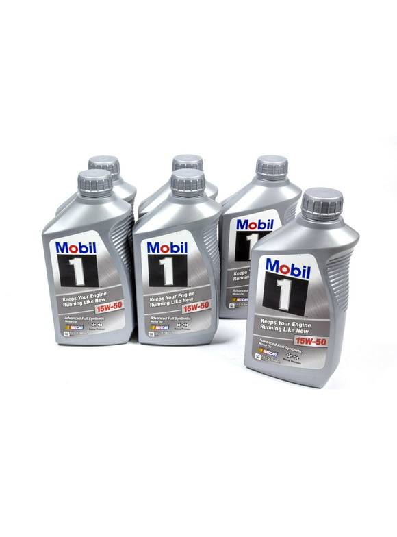 Mobil 1 15W-50 Oil in Mobil 1 Oil - Walmart.com
