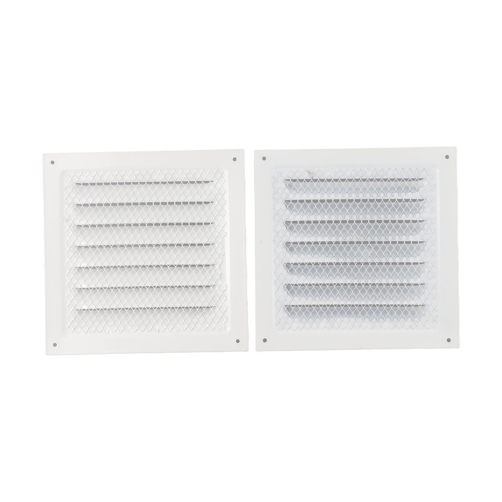 15x 15cm Square Air Vent Grille Steel Return Grille Ceiling Side Wall ...