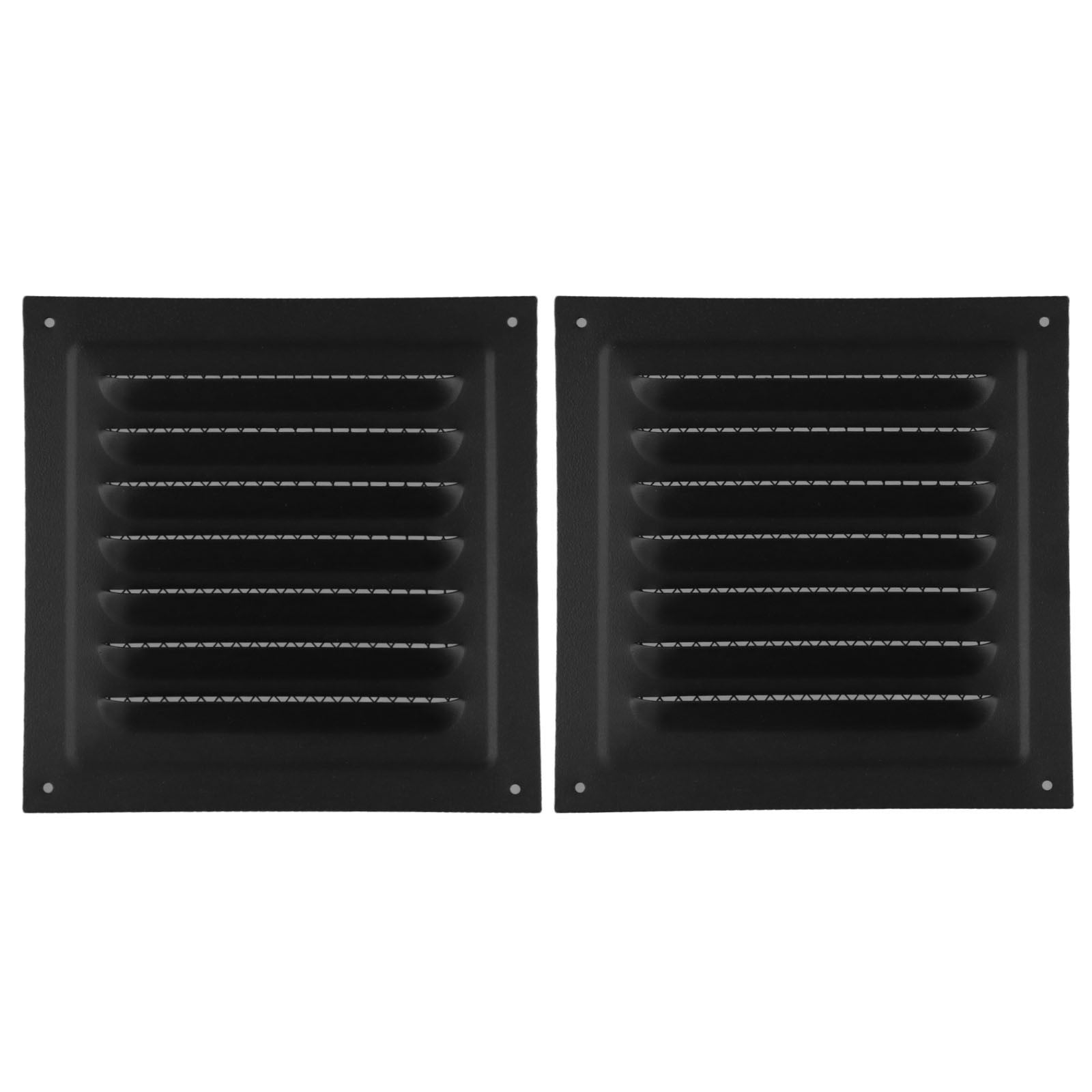 15x 15cm Square Air Vent Grille Steel Return Grille Ceiling Side Wall ...