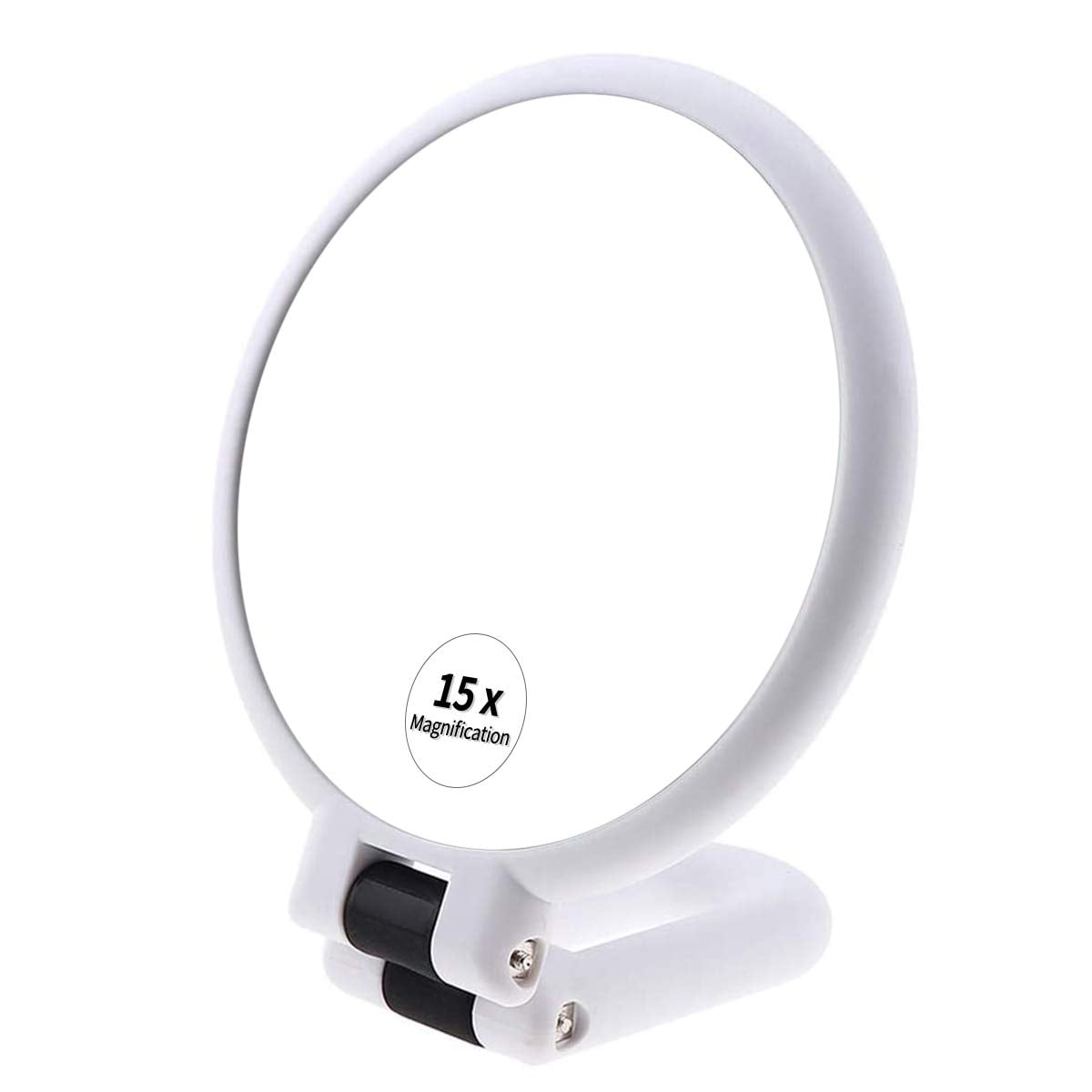 15x Magnifying Handheld Mirror,Travel Folding Hand Held Mirror,Double ...