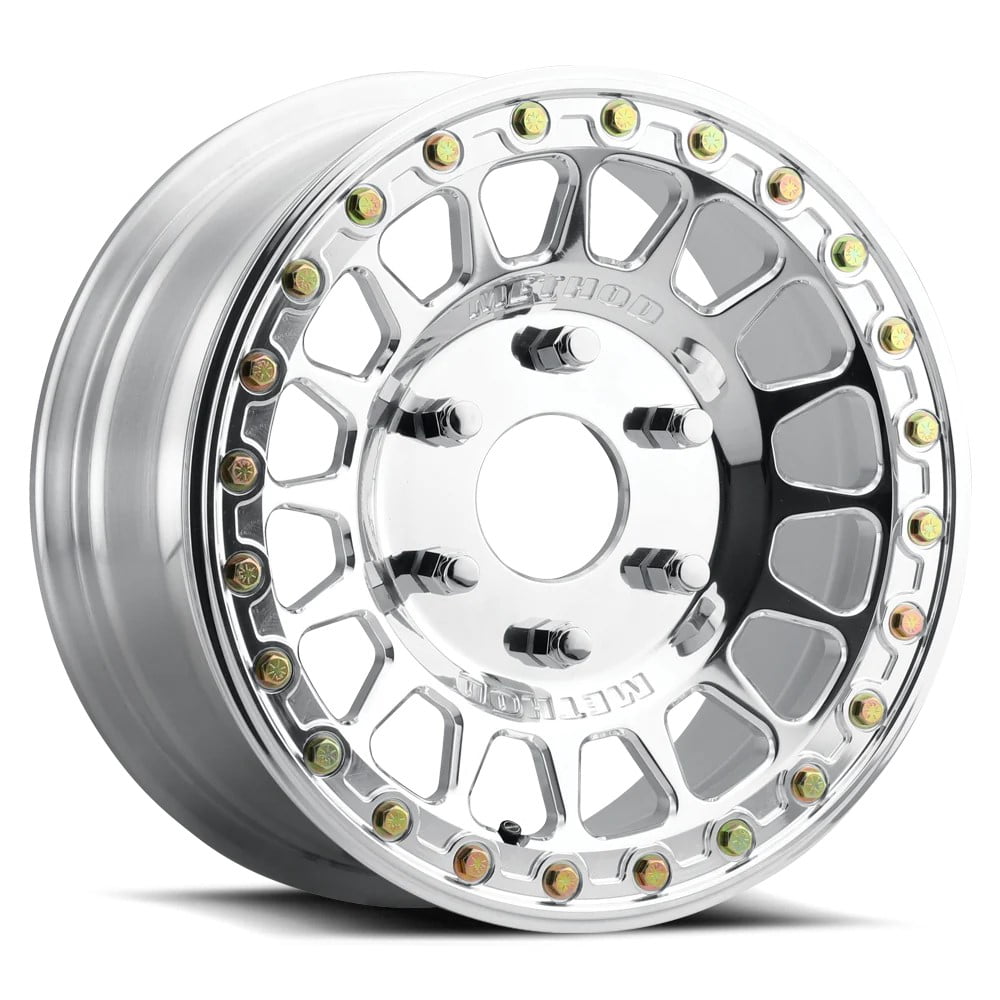 15x10 Method MR413 Polished BEADLOCK Wheel 6x5.5 (0mm) - Walmart.com