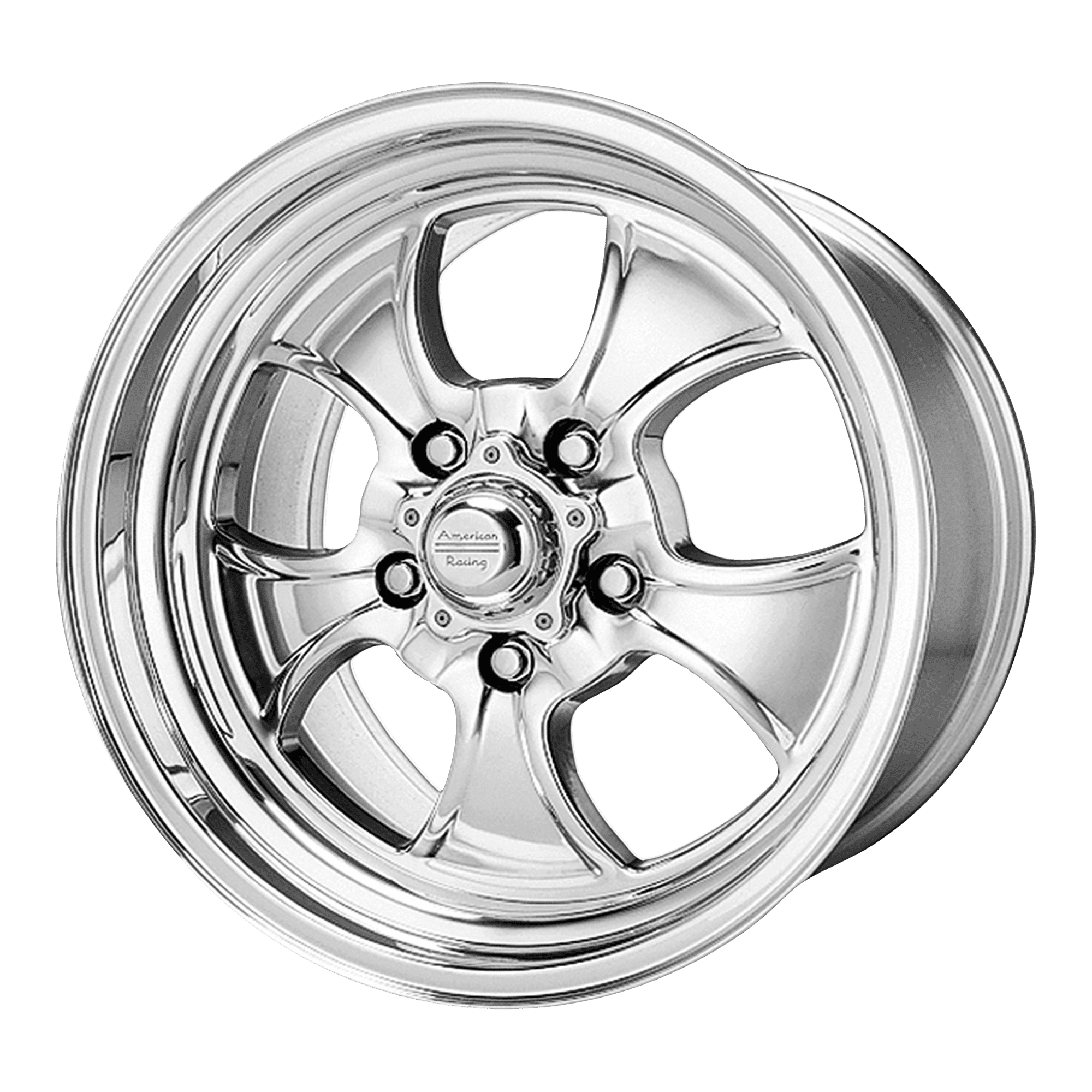 15x12 American Racing VN450 HOPSTER Polished Wheel 5x4.75 (-70mm ...
