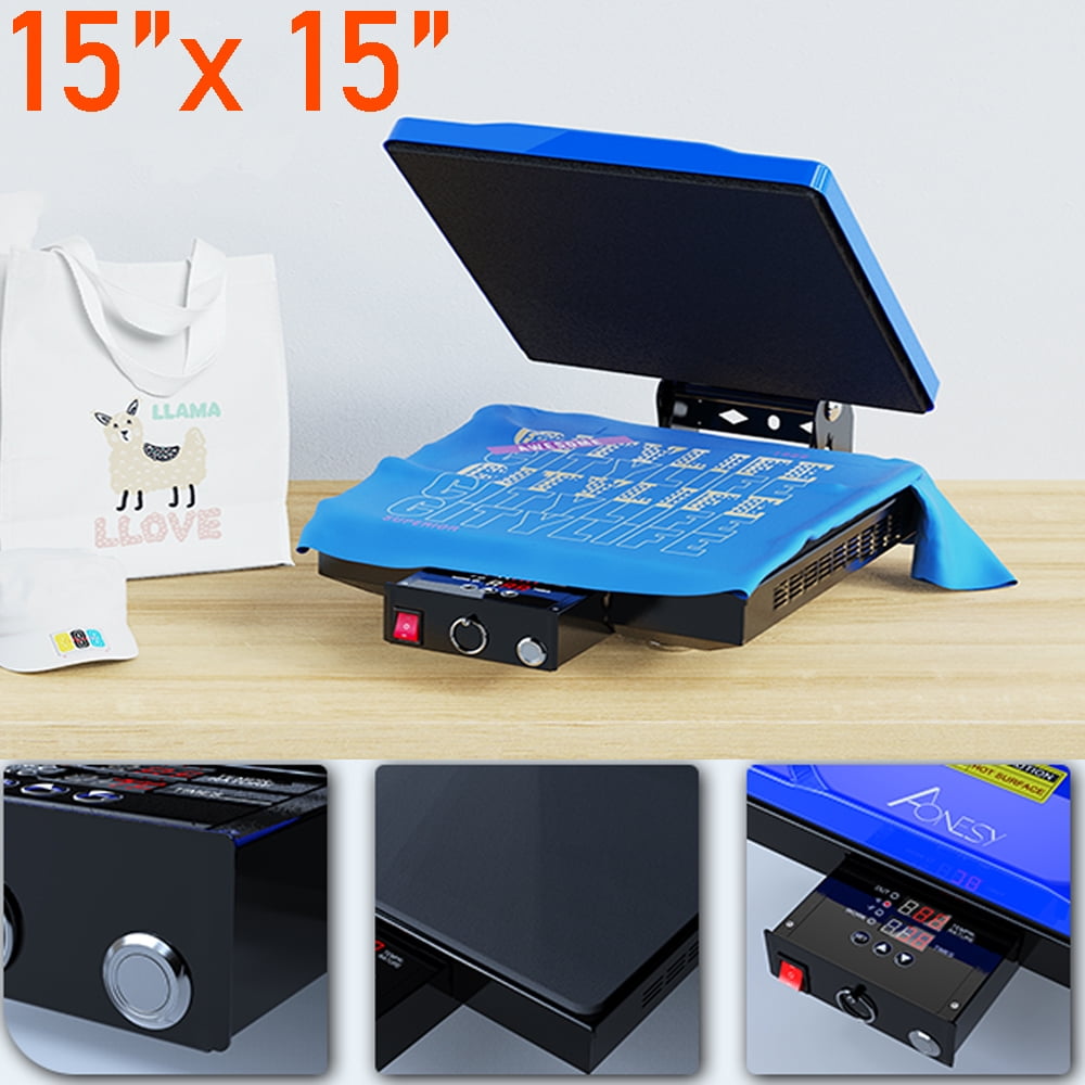 15x15 Heat Press Machine T-Shirt Smart Automatic Heat Transfer ...