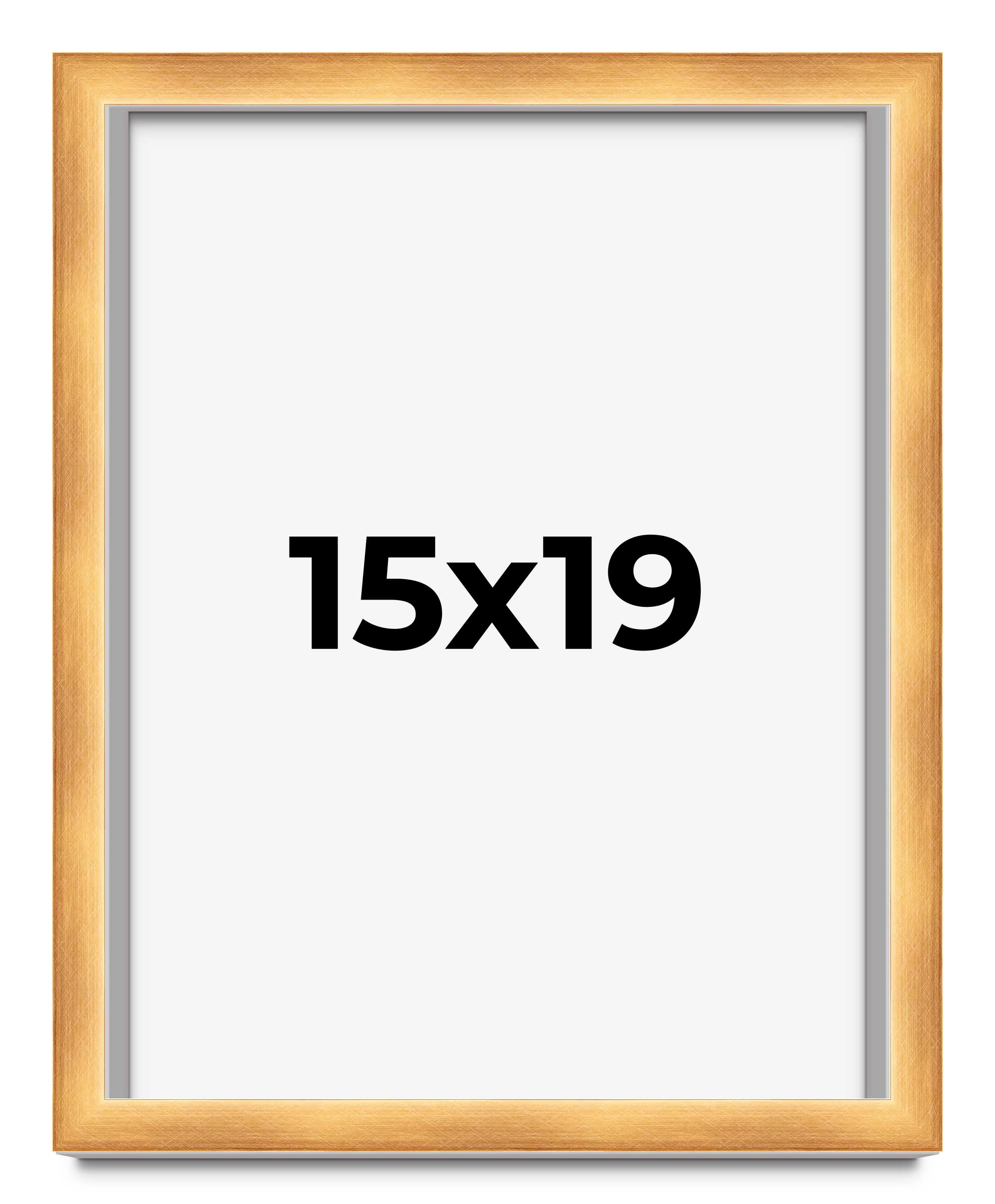 15x19 Shadow Box Bronze Cross-Brushed Display Frame | 1.625 Inches Deep ...