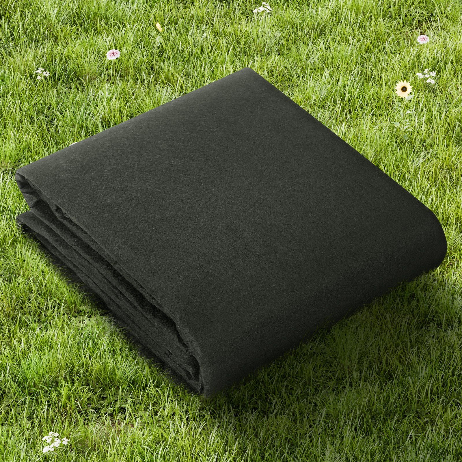 15x20FT Heavy Duty Weed Barrier Fabric - 4OZ Non-Woven Geotextile for ...