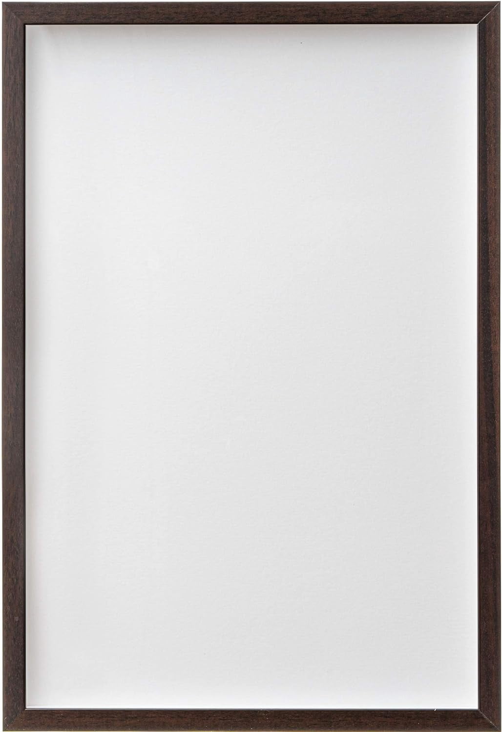 15x21 Shadow Box Frame Traditional Walnut Finish | 1" Depth of Usable ...