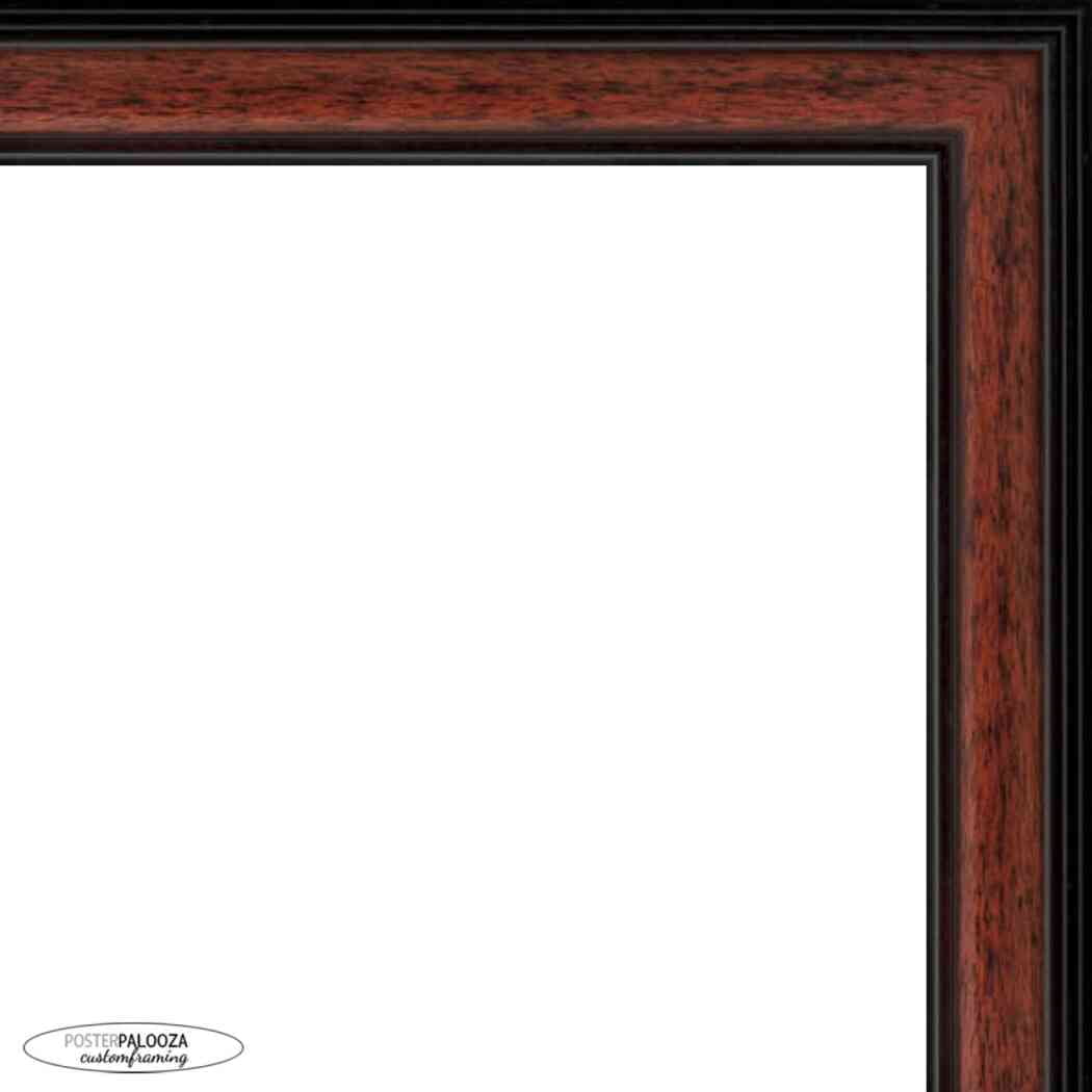 15x23 Decor Brown Picture Frame - UV Acrylic, Foam Board Backing ...