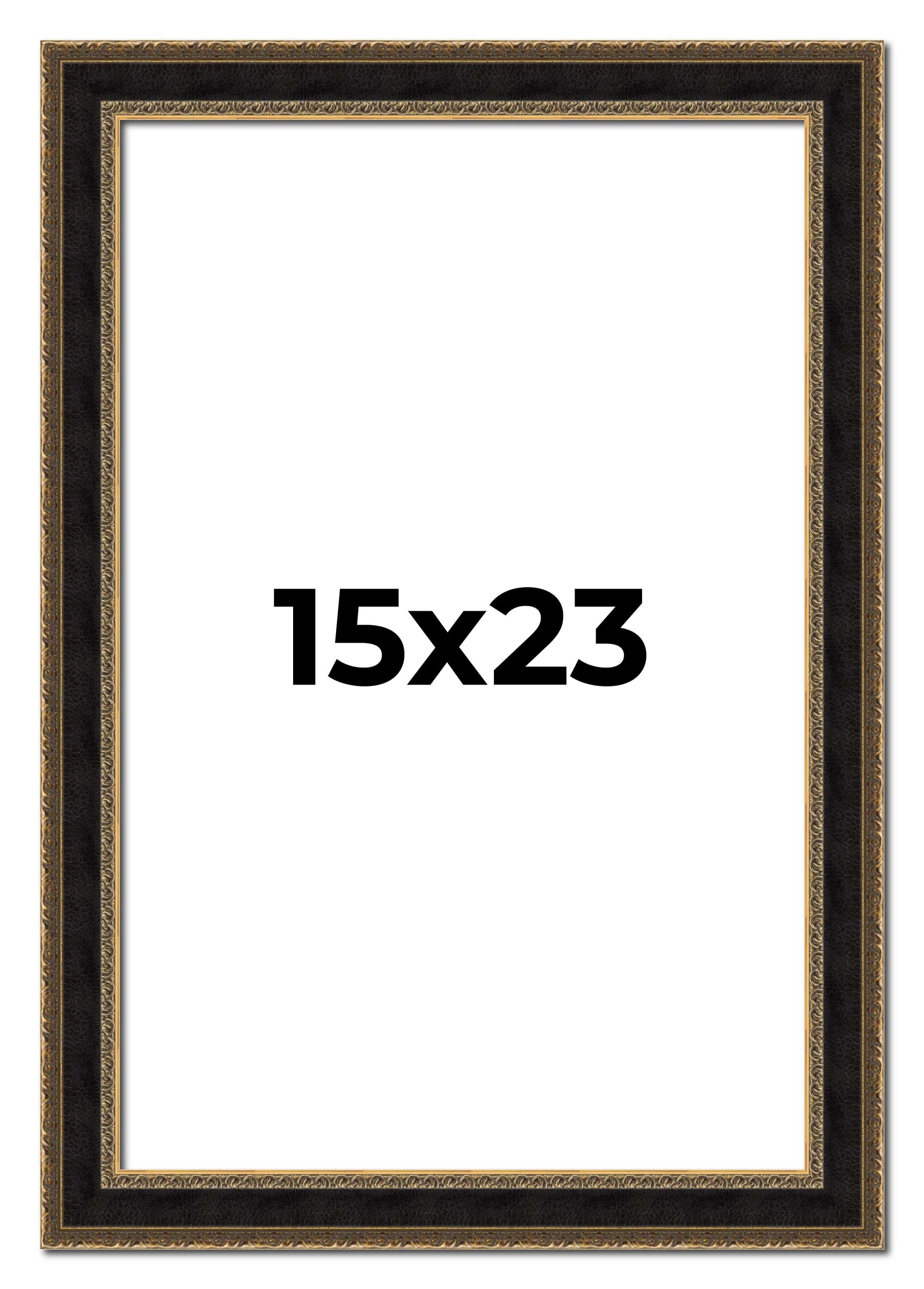 15x23 Frame Gold Antique Vintage Sold Wood Picture Frame | 1.75 Inch ...
