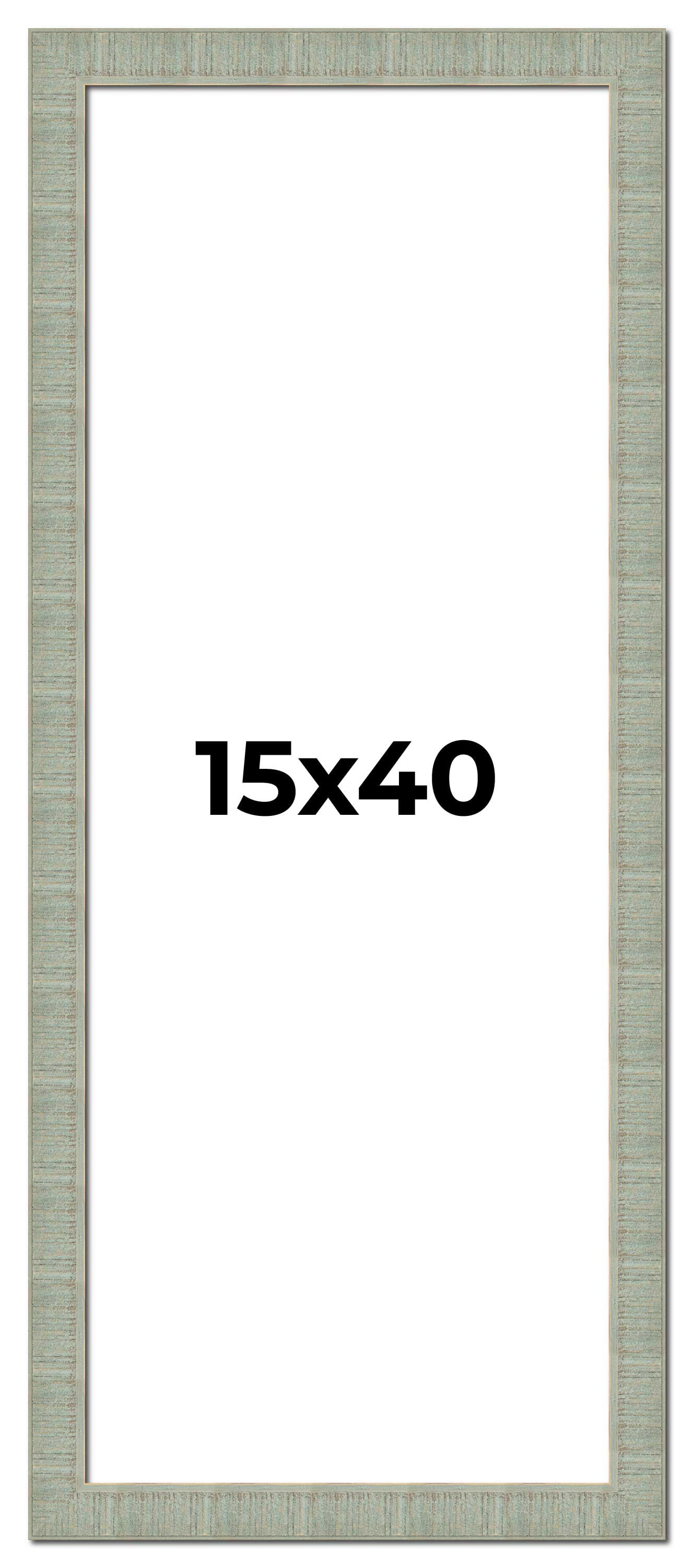 15x40 Frame Green Desert Pear Solid Wood Picture Frame | 1.625 Inch ...