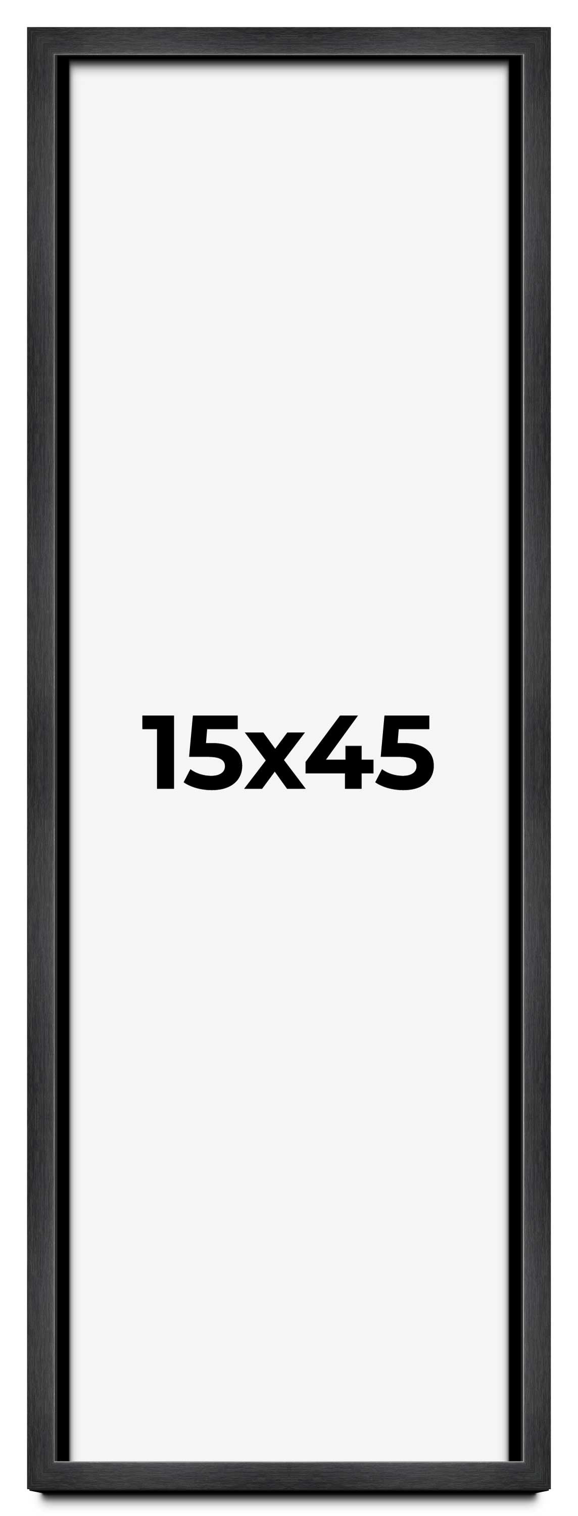 15x45 Shadow Box Frame Grey Charcoal Black | 0.875 Inches Deep | Solid ... 15x45 Shadow Box Frame Grey Charcoal Black | 0.875 Inches Deep | Solid ...
