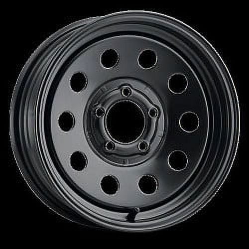 1 Allied - Pacer 15x5 5X5.00 +00 Black Modular Trailer Gloss Black Wheel Rim - Walmart.com
