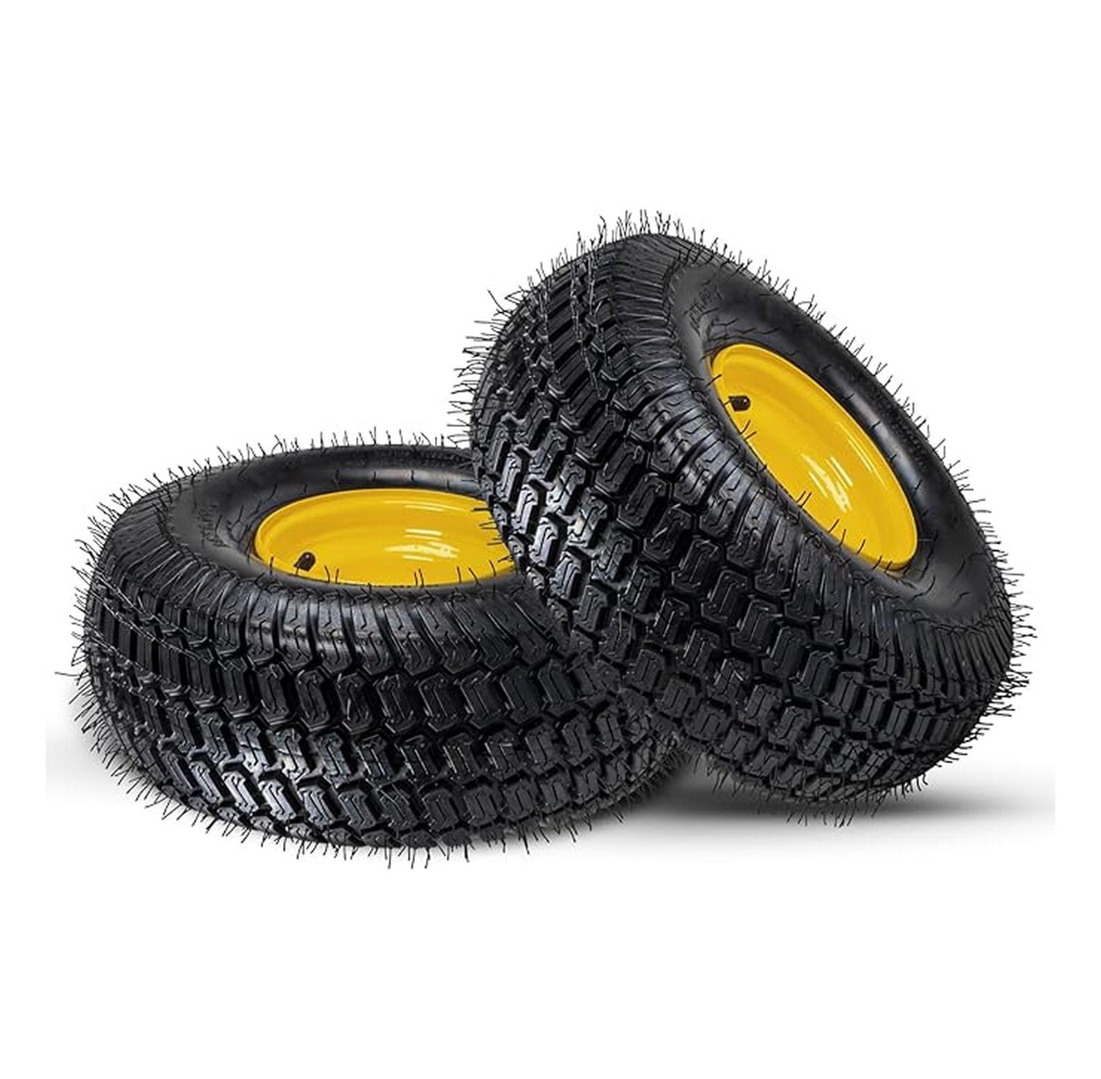 15x6.00-6 Lawn Mower Tires and Wheel,15x6-6 Front Tire Assembly ...