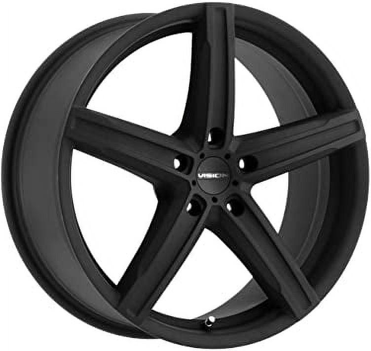 15x6.5 Vision 469 Boost Satin Black Wheel 4x100 (38mm) - Walmart.com