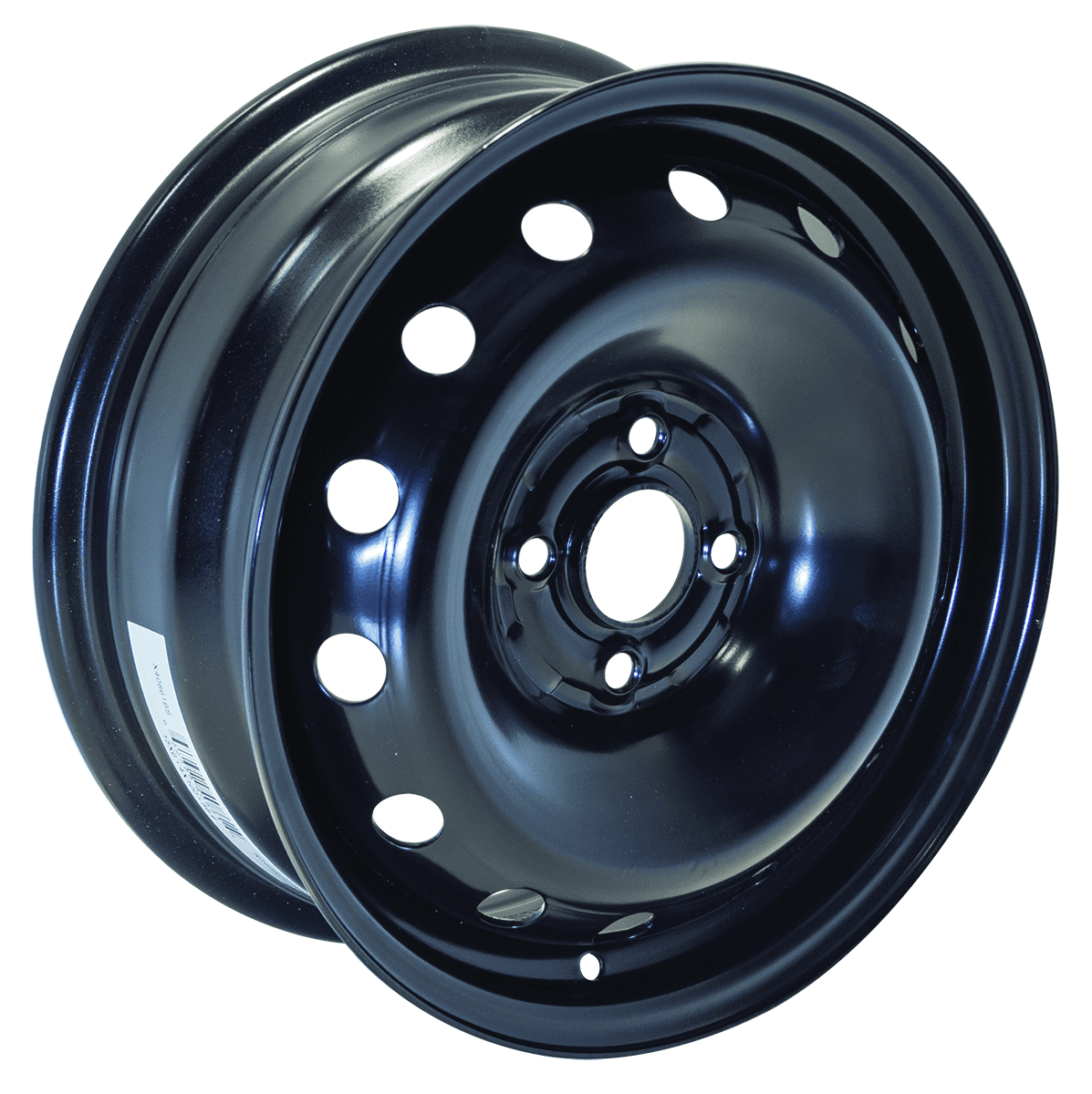 15x6 RTX Black Steel Wheel 4x100 (45mm) - Walmart.com
