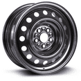 15x6 RTX Black Steel Wheel 5x100 (40mm) - Walmart.com