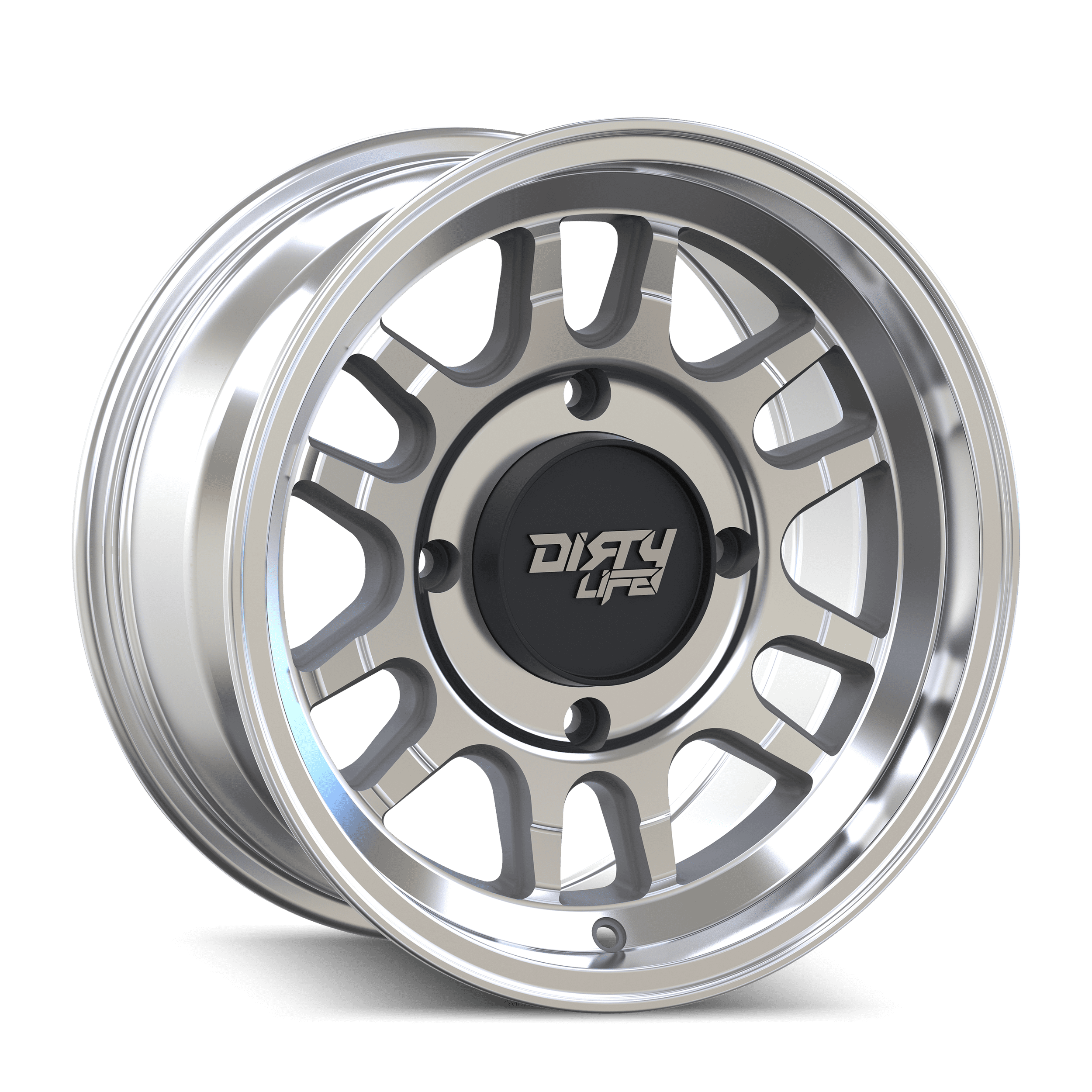 15x7 Dirty Life 9310S Canyon Sport SXS Machined UTV Wheel 4x156 (13mm ...