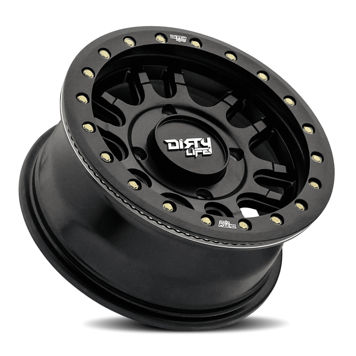 15x7 Dirty Life Canyon Pro SXS Matte Black UTV BEADLOCK Wheel 5x4.5 ...