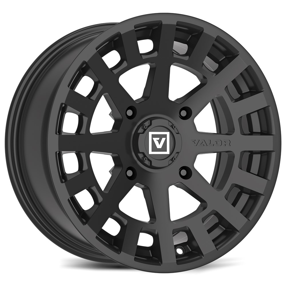 15x7 Valor Offroad V04 Satin Black UTV Wheel 4x137 (15mm) - Walmart.com