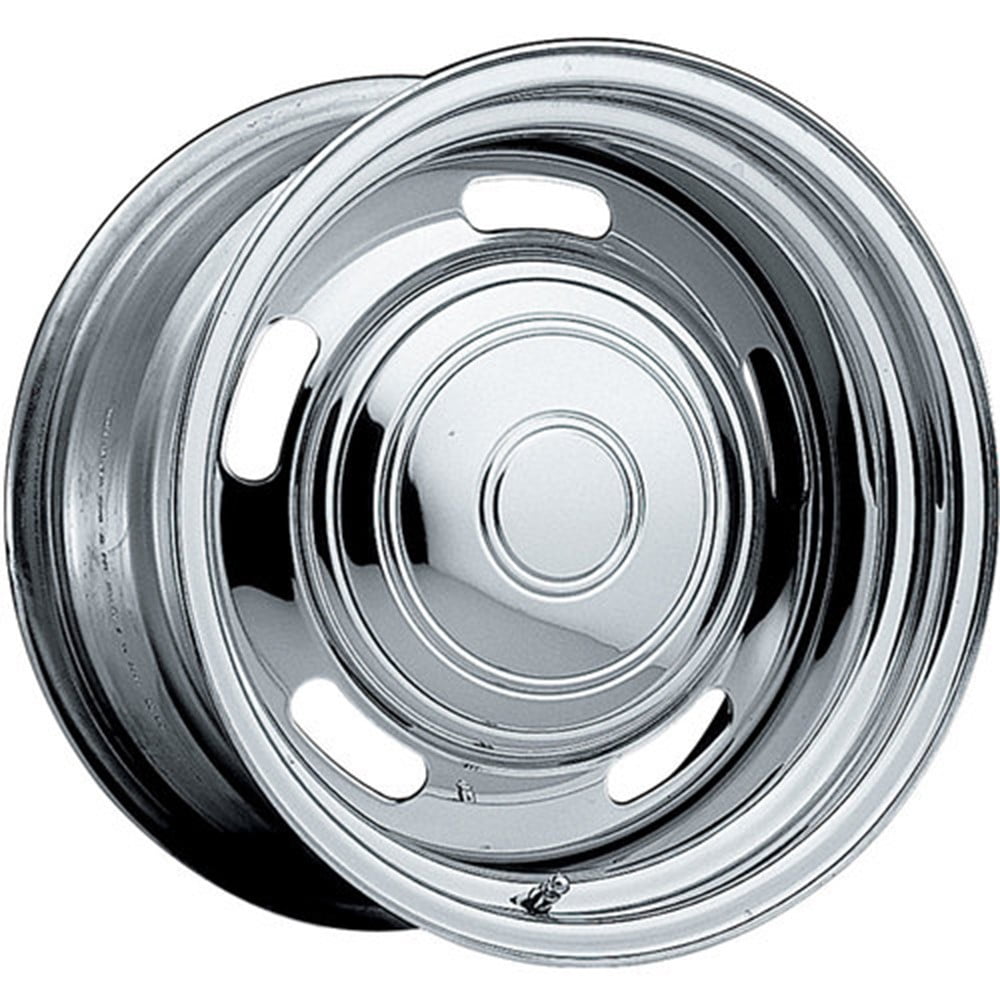 15x8 Pacer 173C Rallye Chrome Wheel 5x5/5x5.5 (-6mm) - Walmart.com