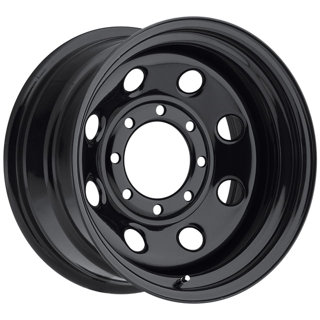 15x8 Vision 85H Soft 8 Gloss Black 5x139.7 5x5.5 ET-19 Wheel Rim ...