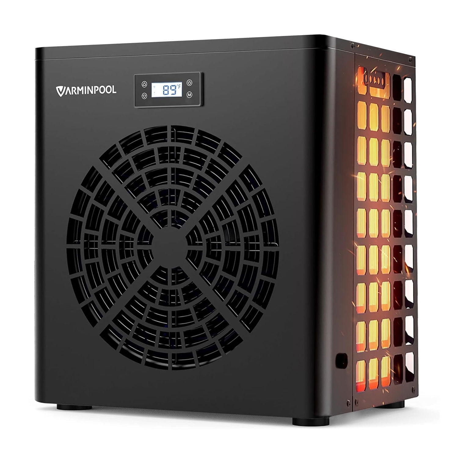 16,000 BTU Swimming Pool Heat Pump Electric Pool Heater for Above ...