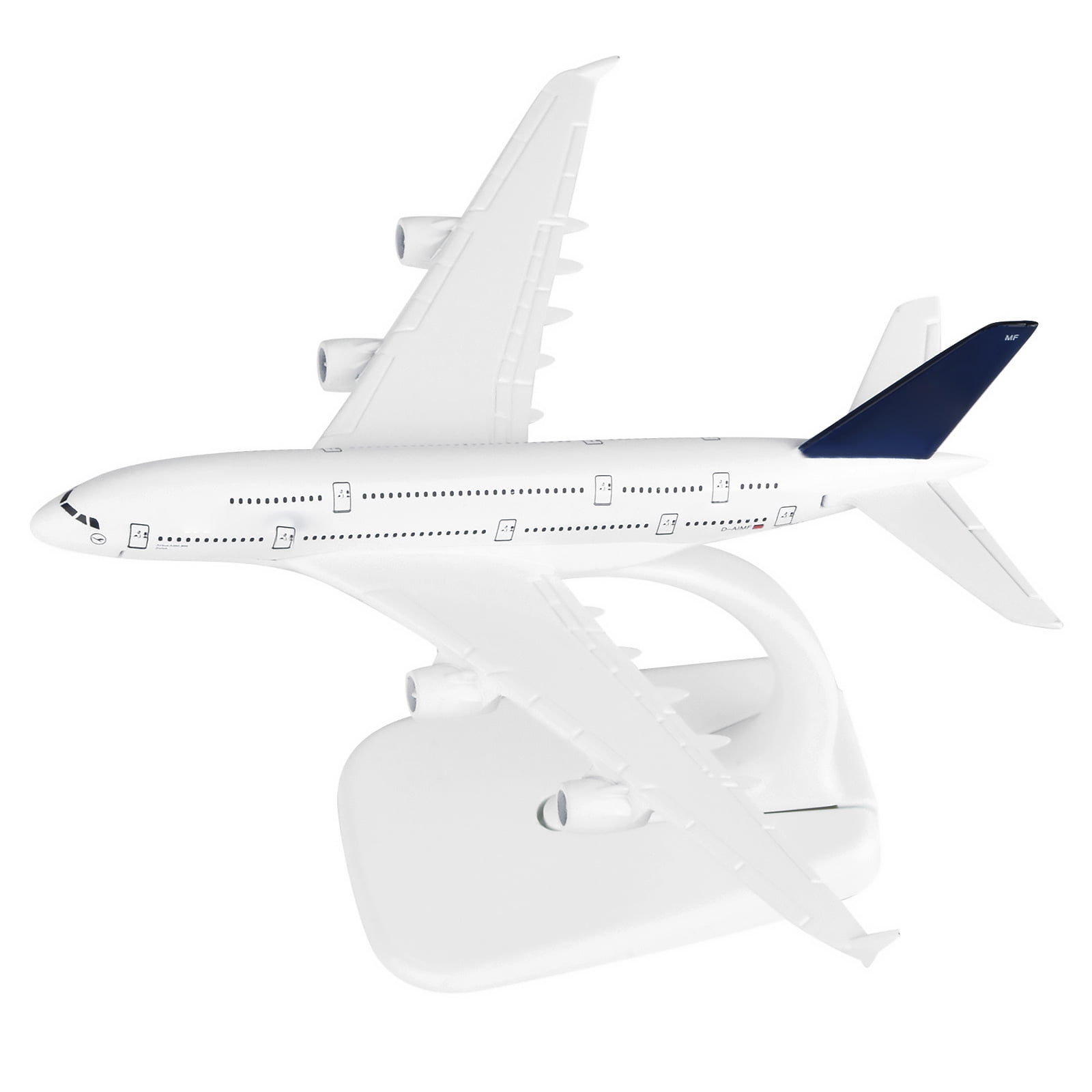 16*10*9CM A380 German Lufthansa Airbus Civil Airliner Model 16cm ...