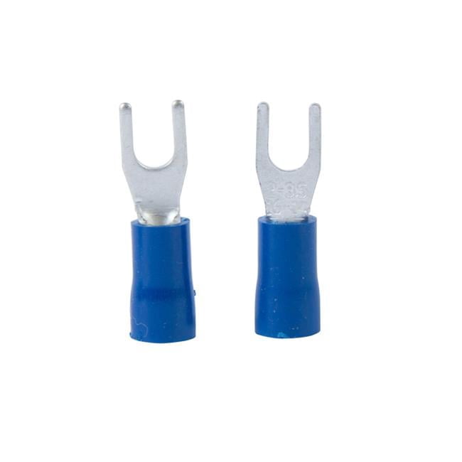 16-14 AWG Spade Terminal, Blue - Pack of 10 - Walmart.com