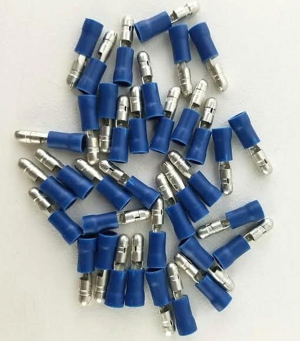 16-14 Gauge Bullet Connector Male Vinyl Terminal .157, 100 PCS ...