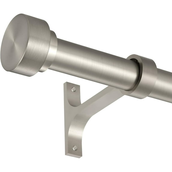 16-150 Inch Curtain rods, 1 Inch Diameter Splicing and Telescoping Structure Window Treatment ...