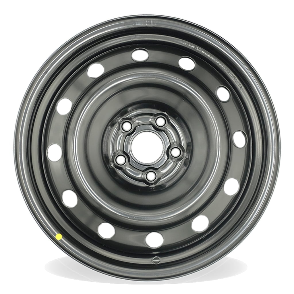 16" 16x6.5 Single 5x100mm Black Steel Wheel For Toyota Corolla Matrix ...