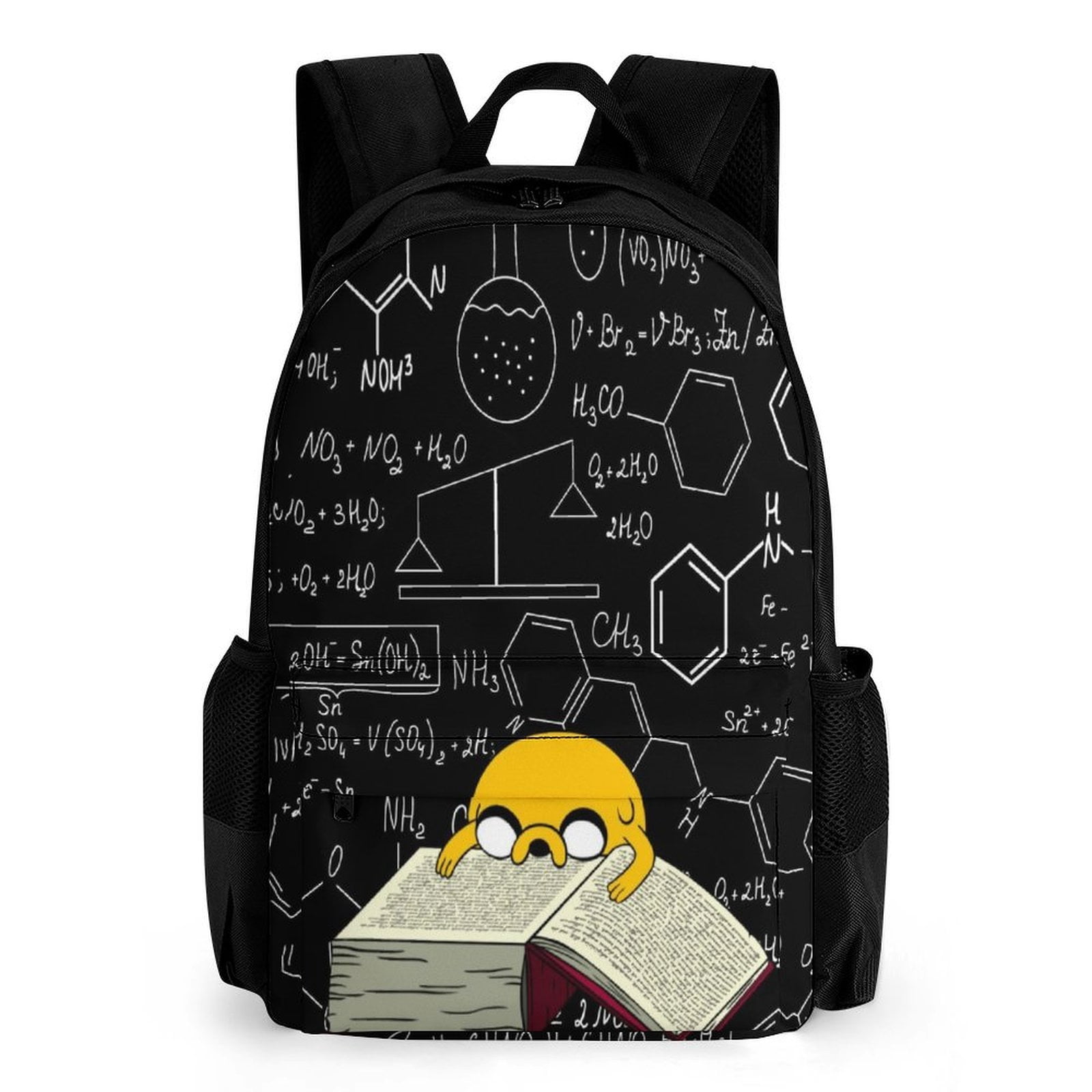 16.1In Adventure Cartoon Time Backpack with Front Pocket Cartoon ...