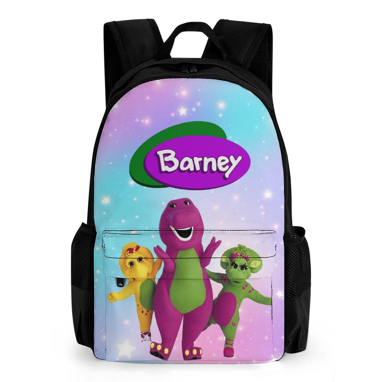 16.1In Barney And Friends Backpack with POcket Lightweight Bookbag ...