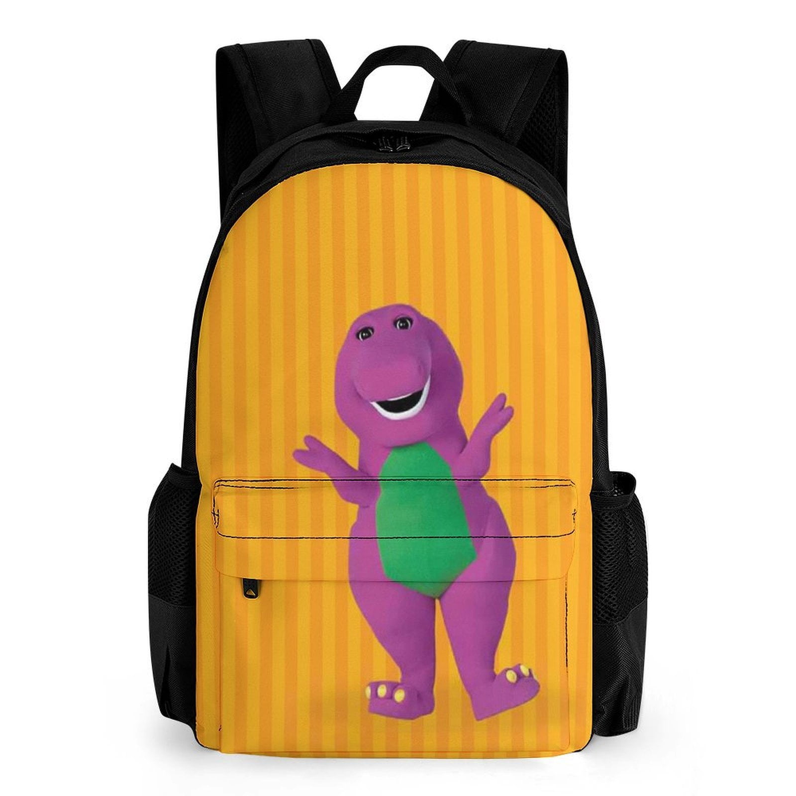 16.1In Barney Dinosaur Friends Backpack with Front Pocket Cartoon ...