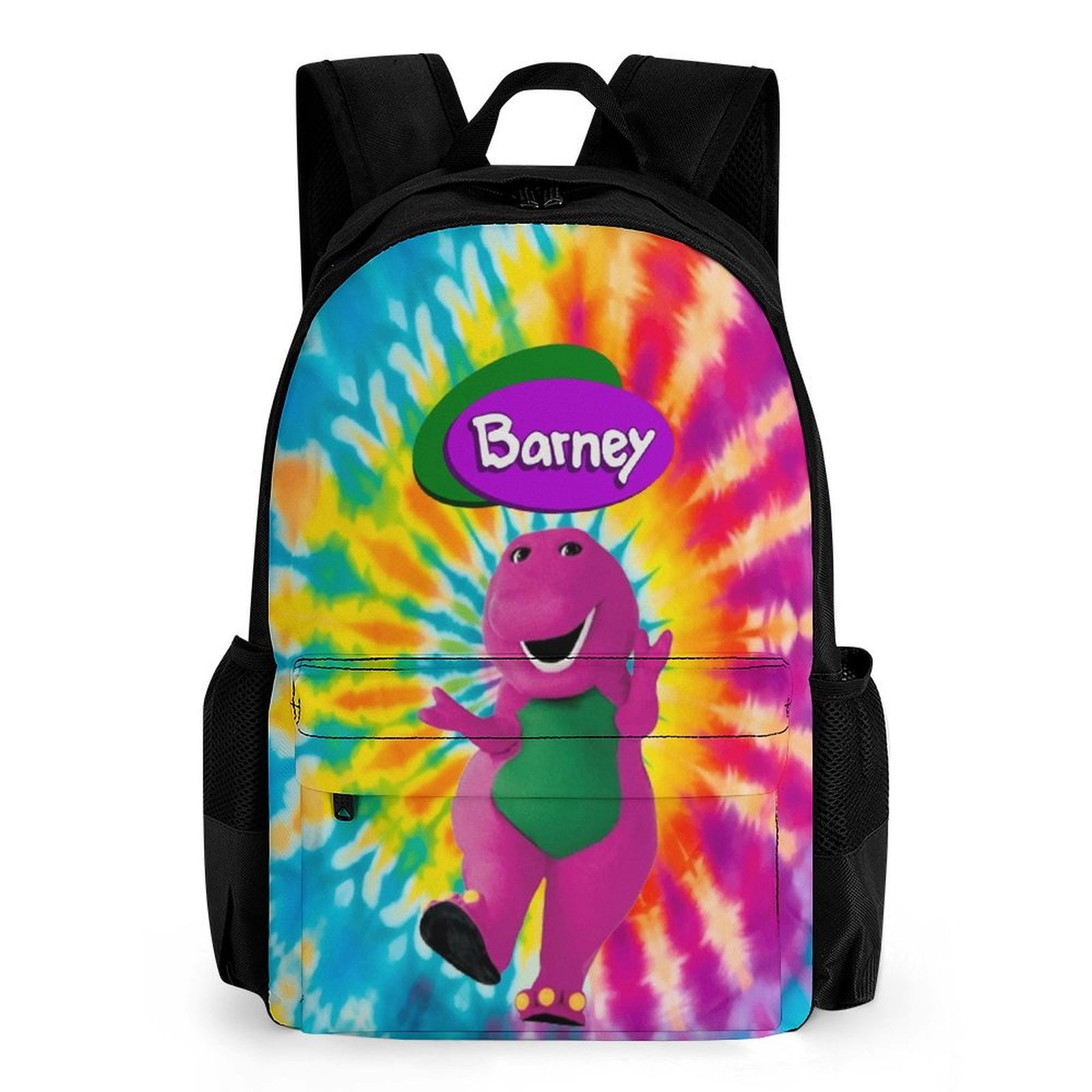 16.1In Barney Dinosaur Friends Backpack with Front Pocket Cartoon ...