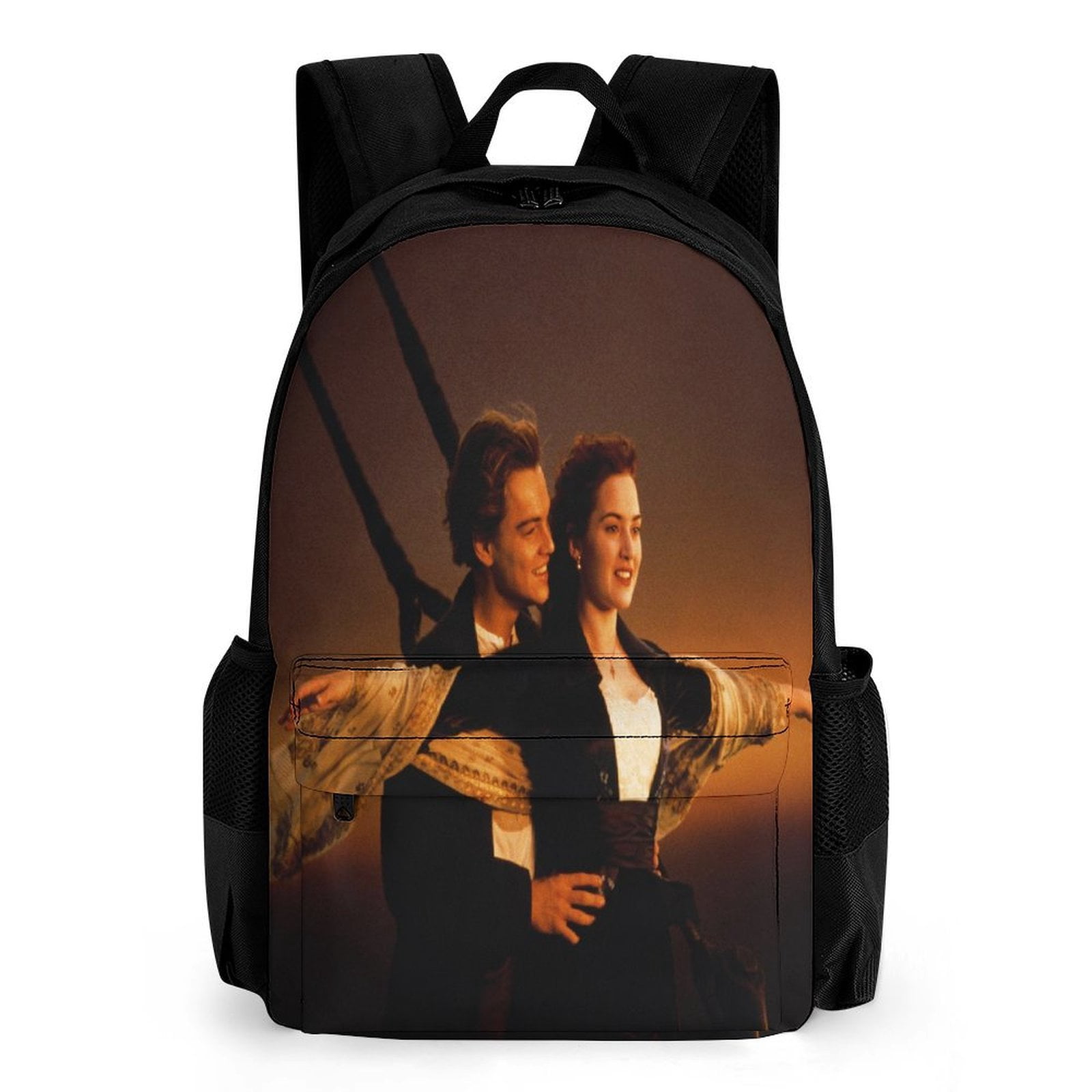 16.1In Movie Tita-ni0 Backpack with Front Pocket Cartoon Backpack ...