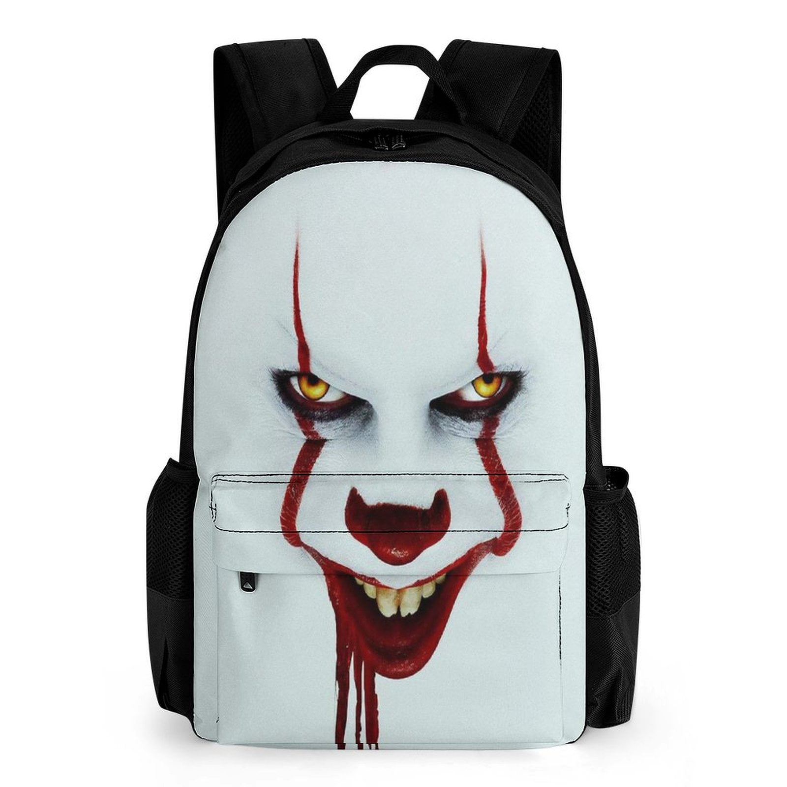 16.1In Pennywise Backpack with Front Pocket Cartoon Backpack ...